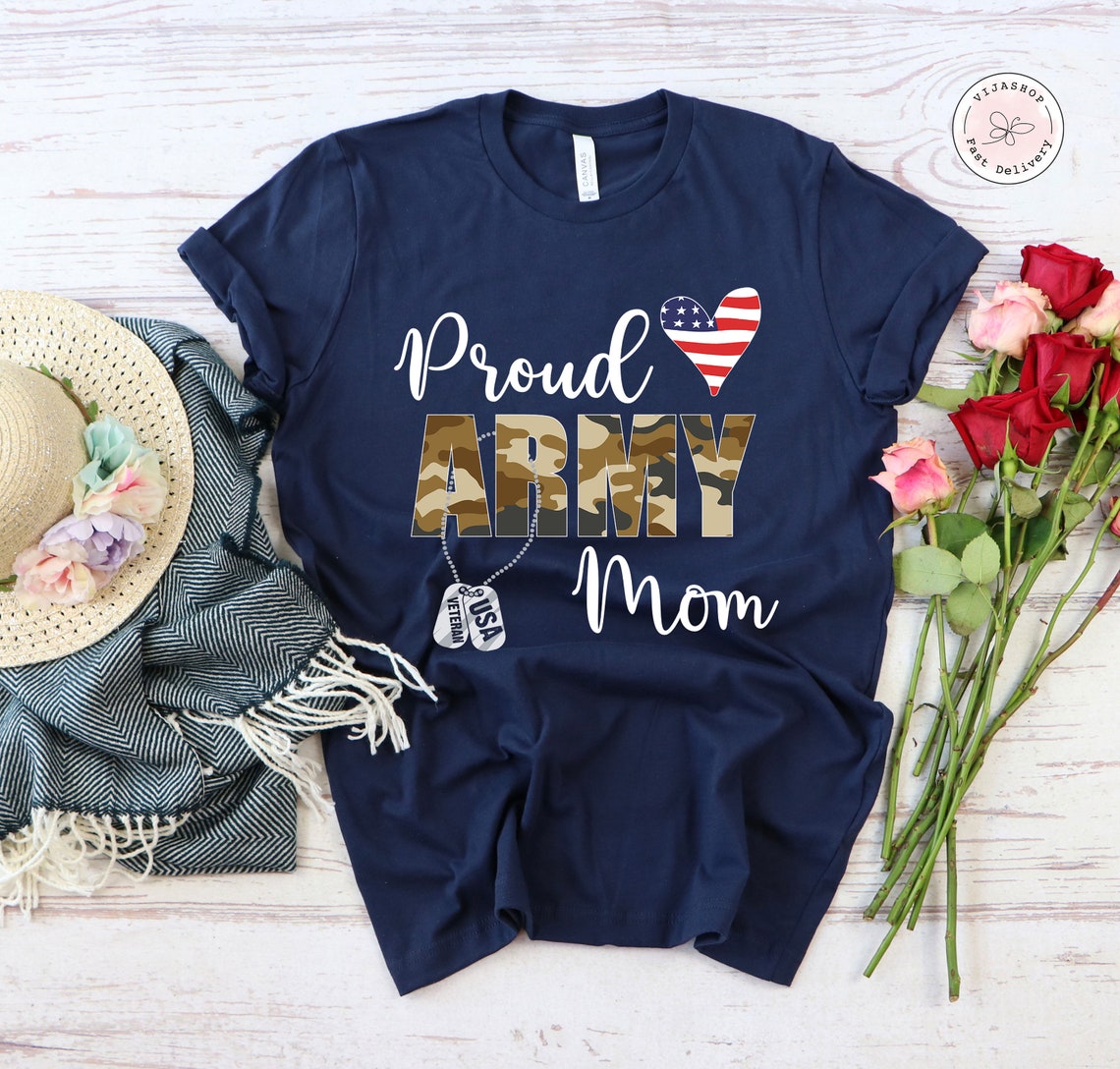 Proud Army Family Shirts Military Shirt Personalized - Etsy