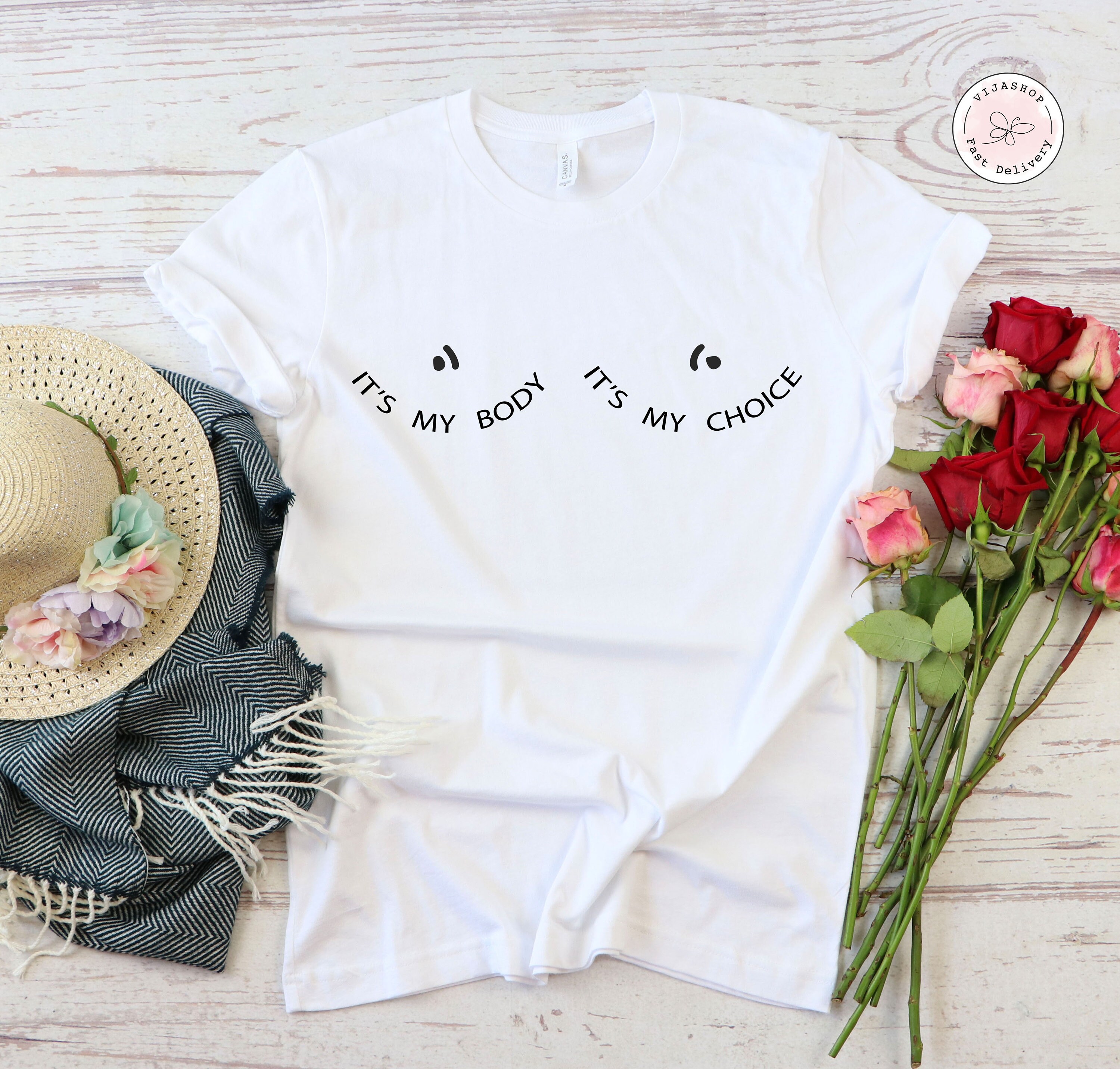 It's My Body It's My Choice Shirt Funny Woman - Etsy