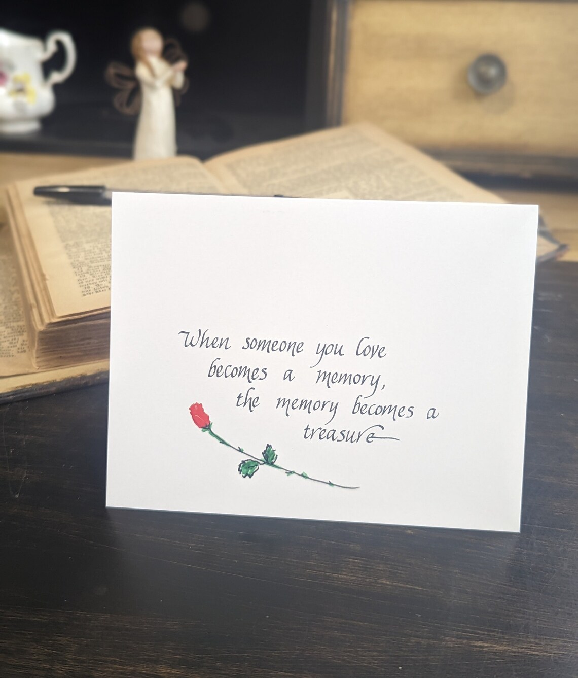 Christian Sympathy Card, Care and Comfort, Scripture Verse, Religious ...