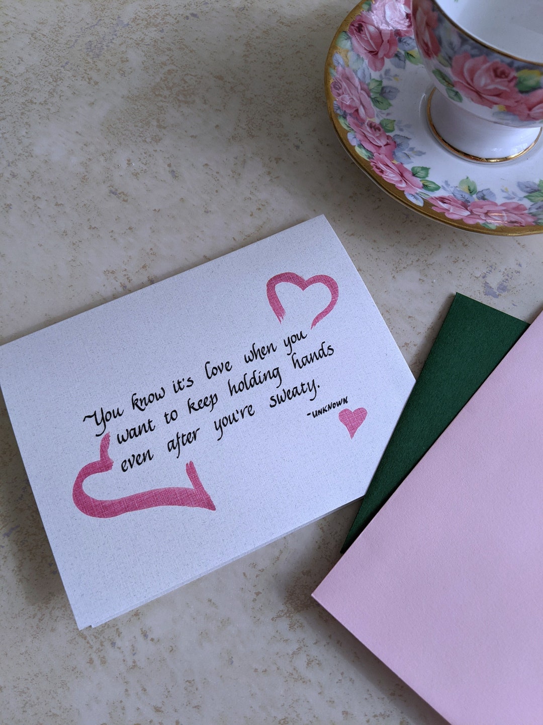 Love Card, Anniversary Card, Engagement Card, Valentine Card, Wedding ...