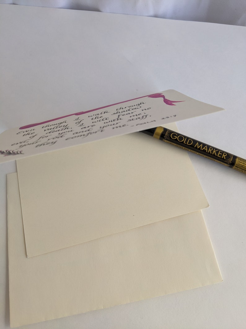 Christian Sympathy Cards Psalms Verse Card Bible Verse Card - Etsy