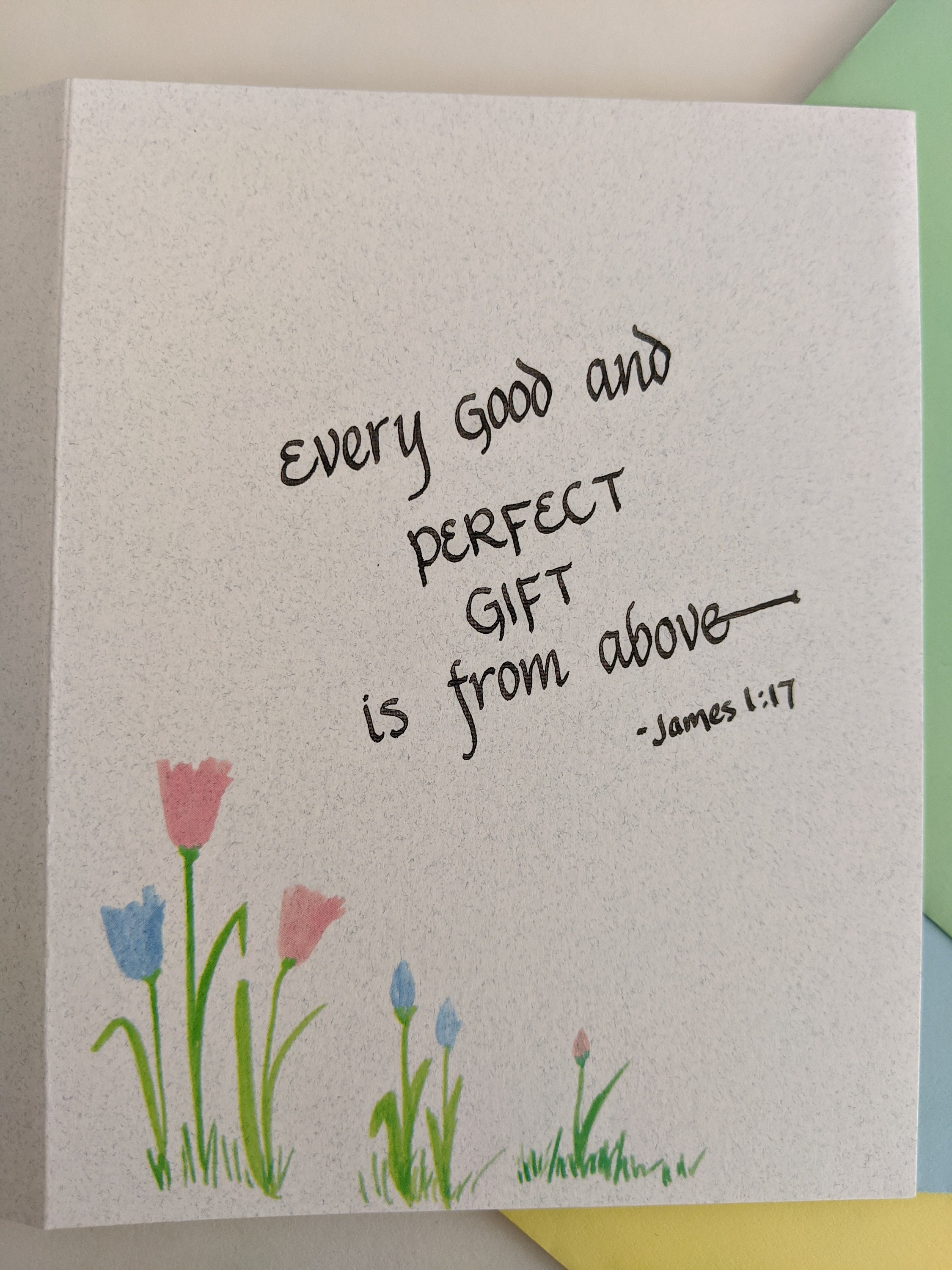 Christian Greeting Cards, New Baby Card, Baptism Card, Christening Card ...