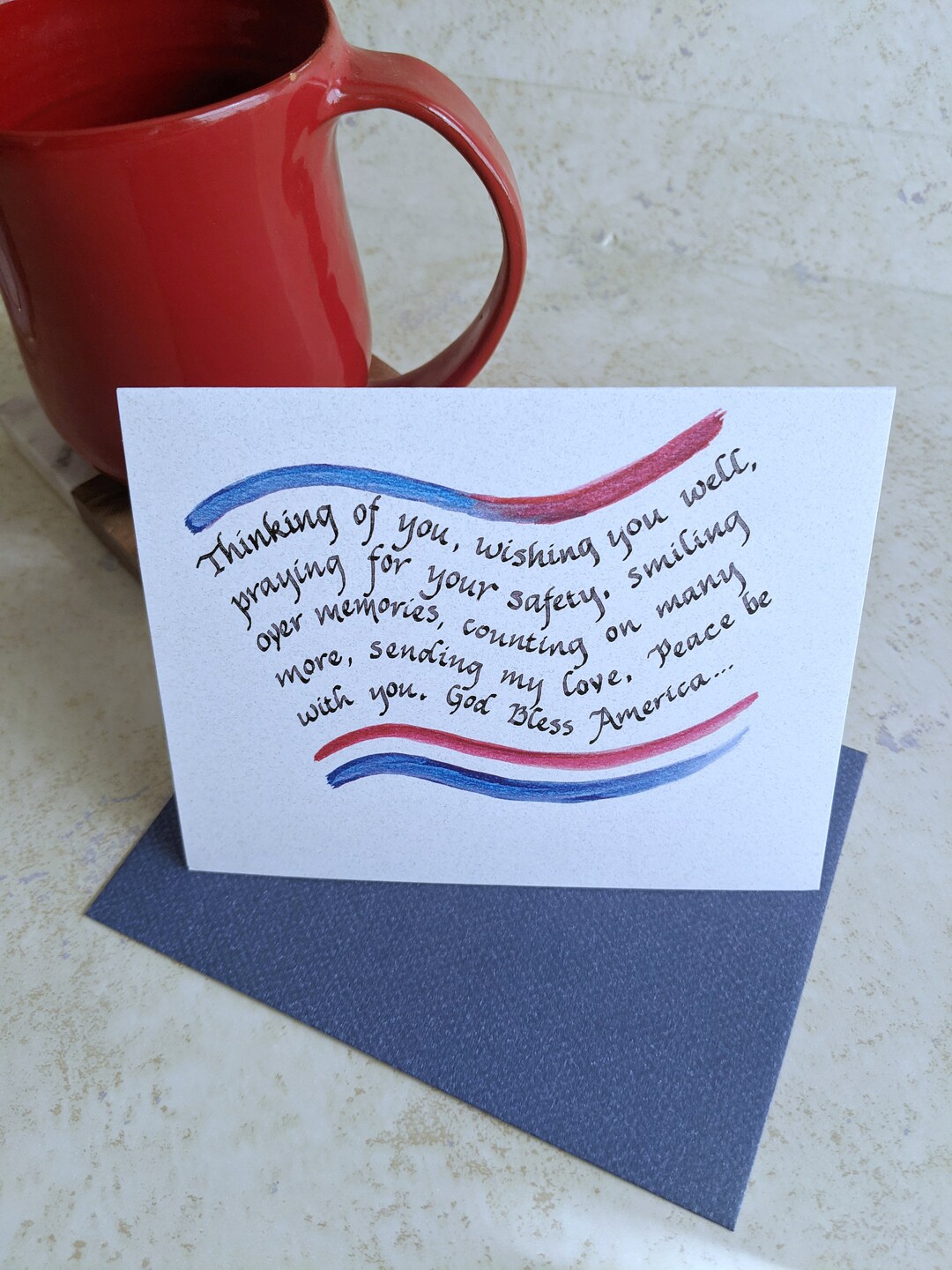 Military Greeting Cards, Handmade Greeting Cards, Patriotic Cards ...