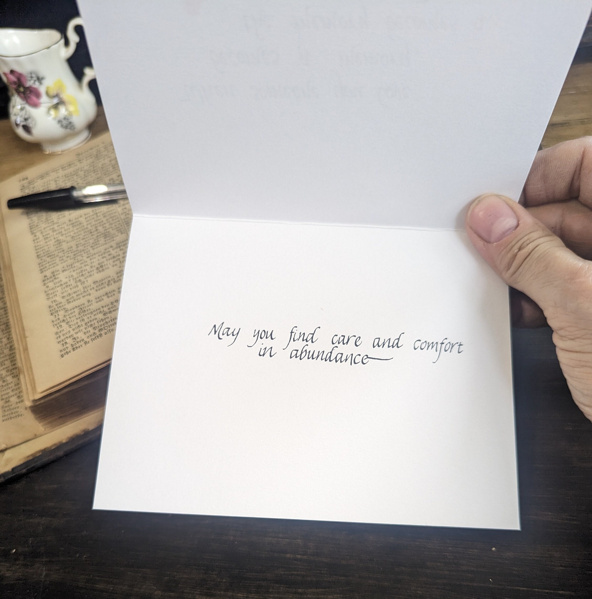 Christian Sympathy Card, Sympathy Card, Care Cards, Comfort Card, Care ...