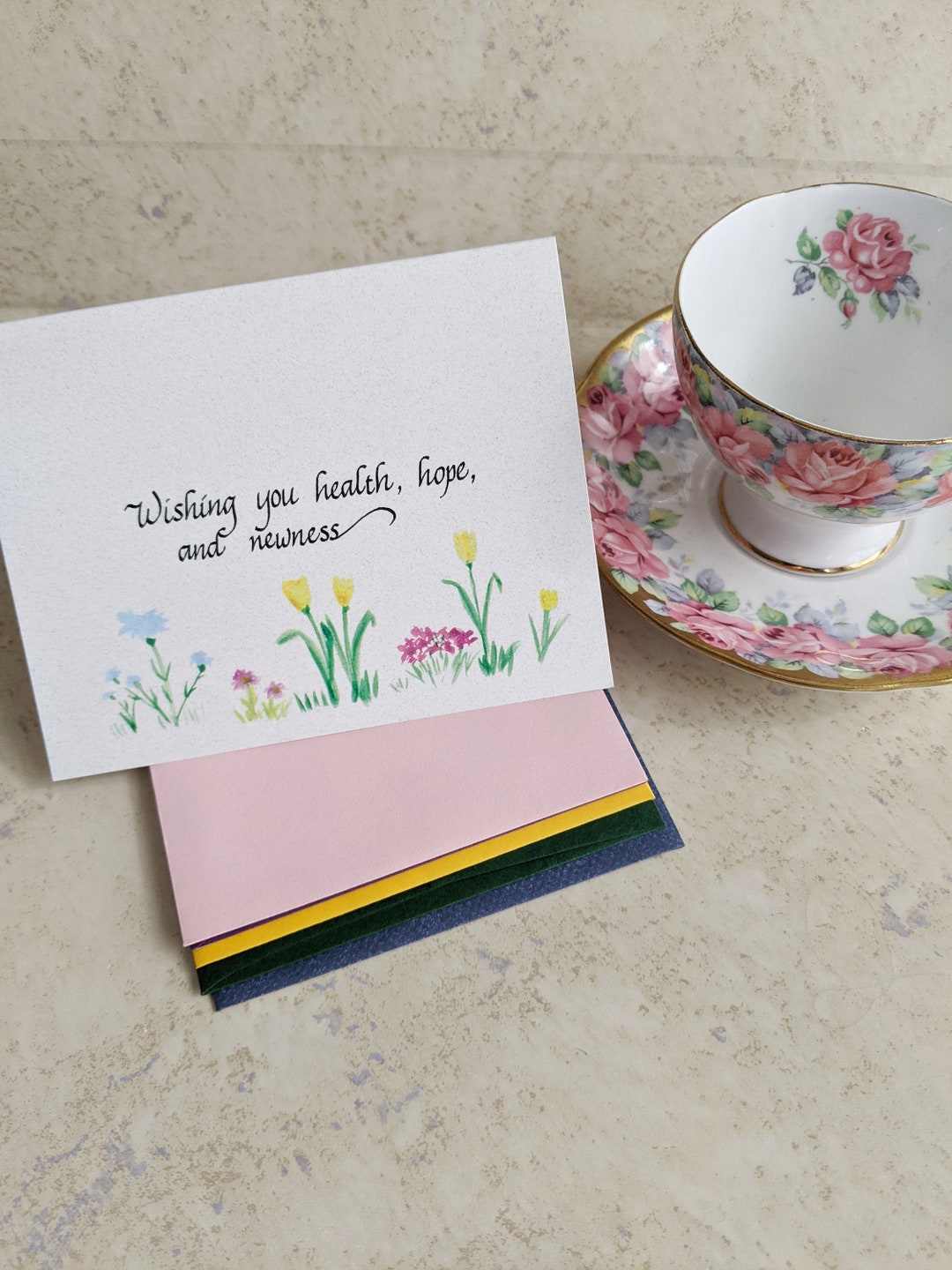 Get Well Card, Get Well Soon Card, Recovery Card, Thinking of You Card ...