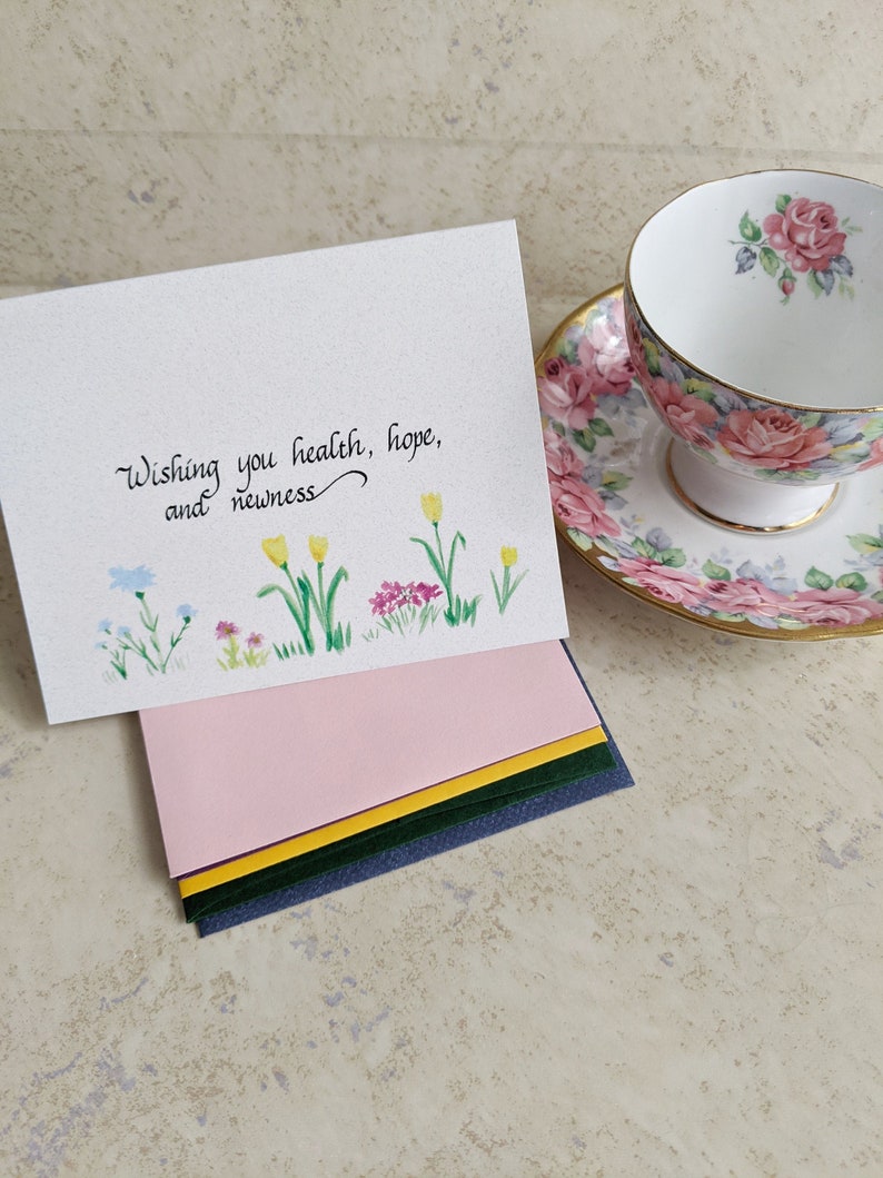 Get Well Card, Get Well Soon Card, Recovery Card, Thinking of You Card ...