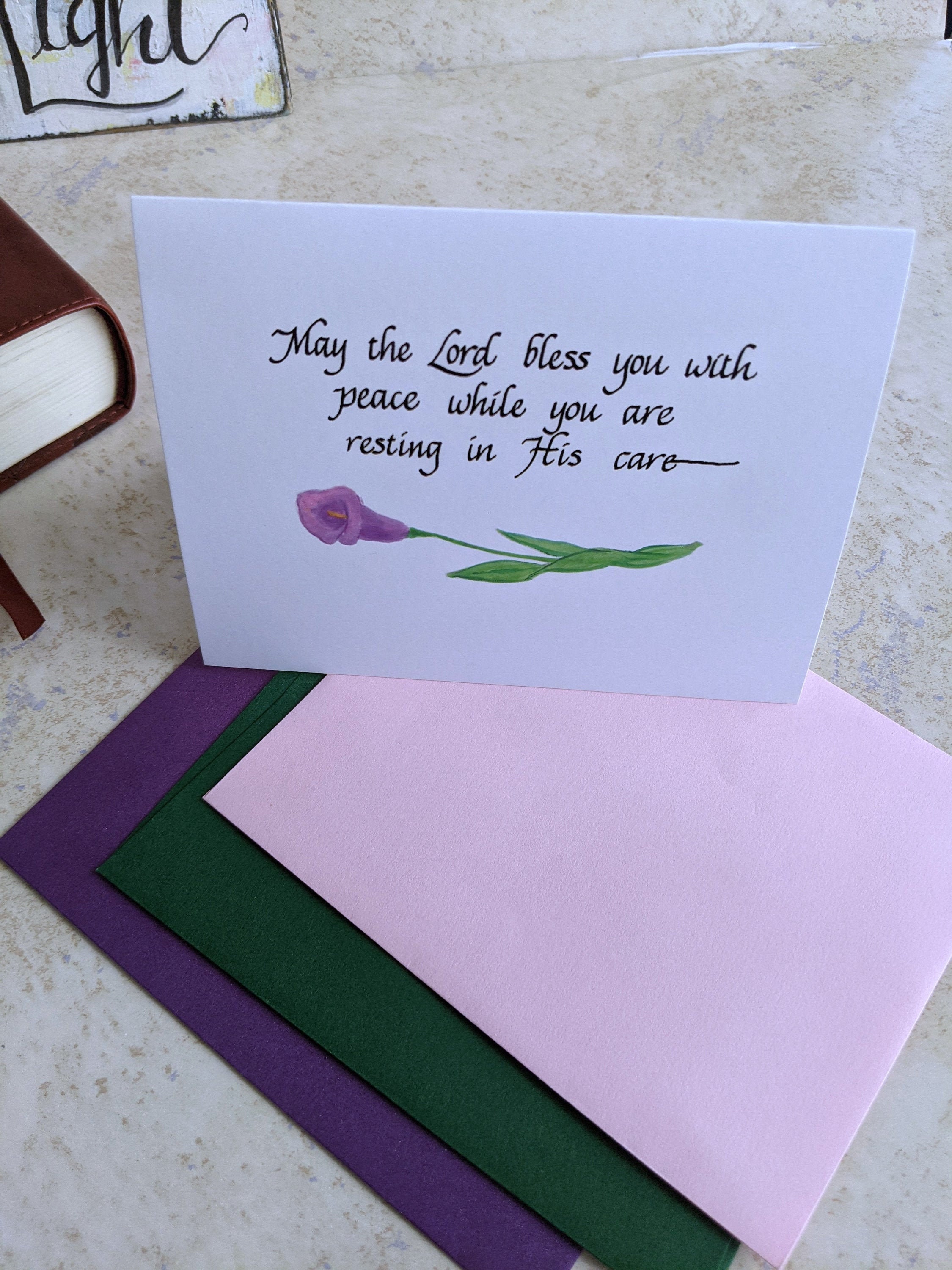 Tarjeta de felicitación cristiana, tarjetas hechas a mano, tarjeta de ... Tarjeta de felicitación cristiana, tarjetas hechas a mano, tarjeta de ...