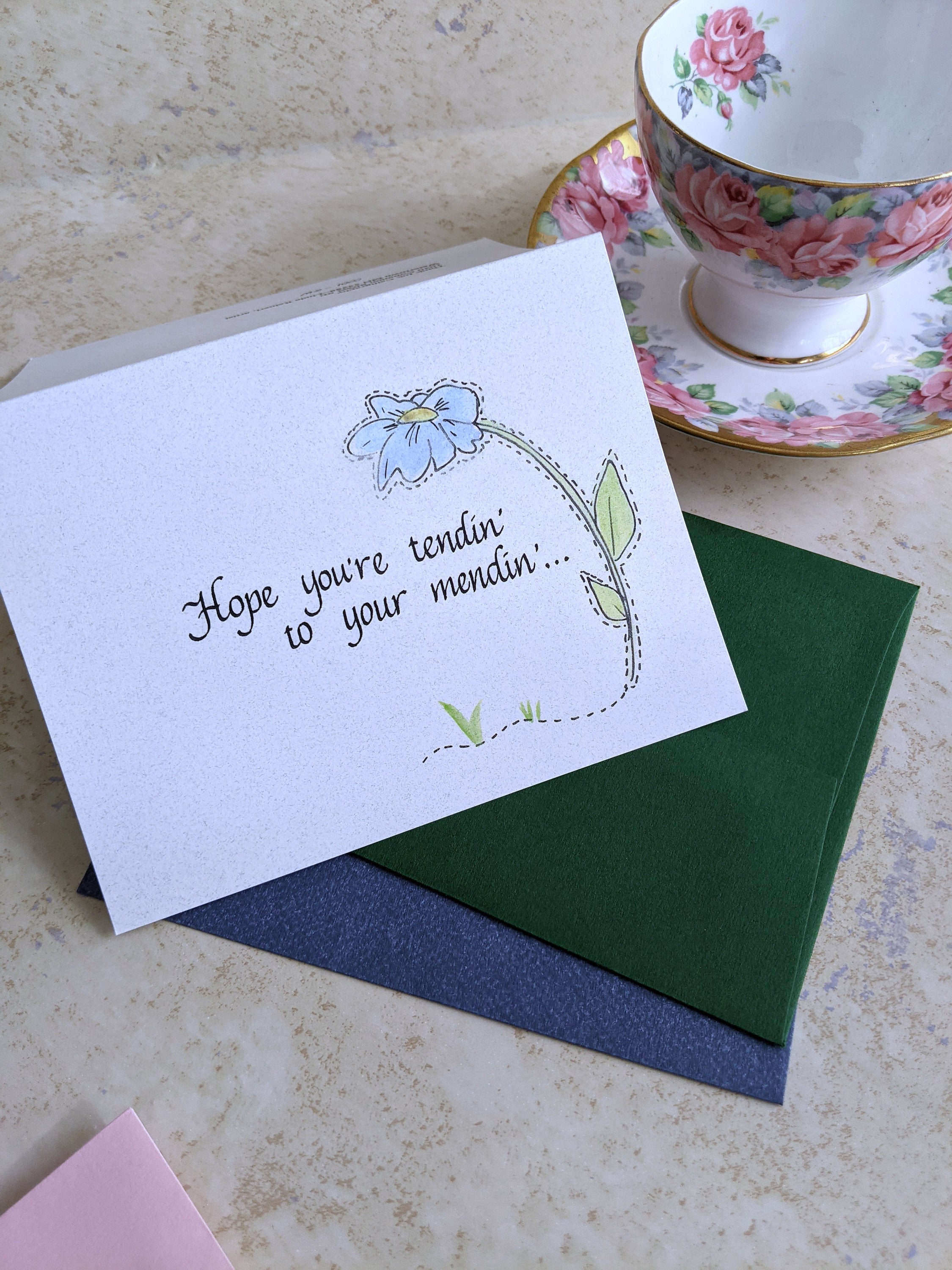 Christian Greeting Cards, Get Well Card, Handmade Cards, Calligraphy ...