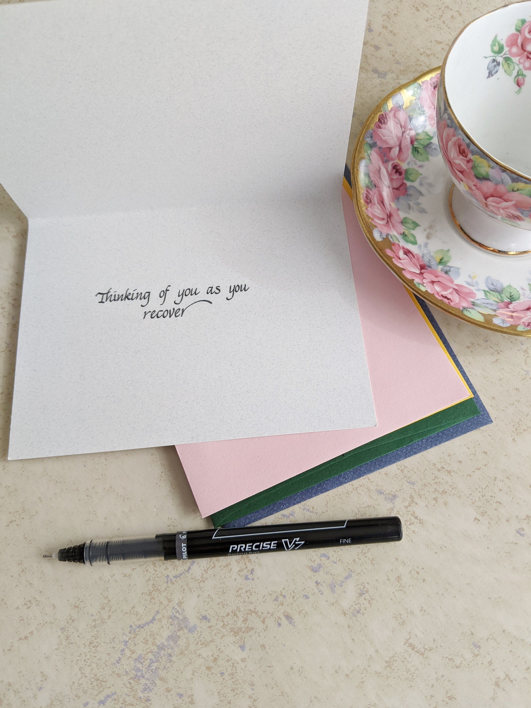 Get Well Card, Get Well Soon Card, Recovery Card, Thinking of You Card ...