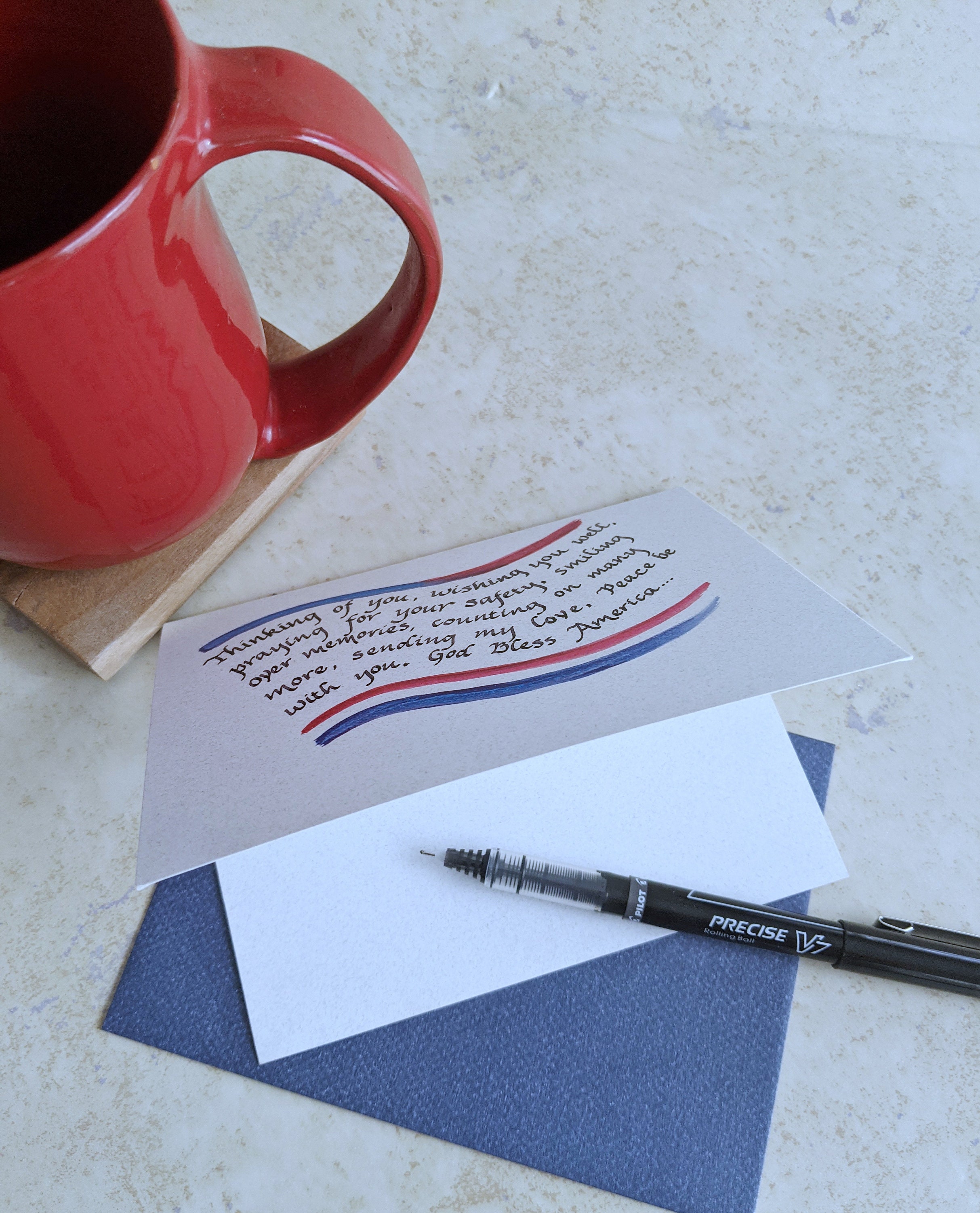 Military Greeting Cards, Handmade Greeting Cards, Patriotic Cards ...