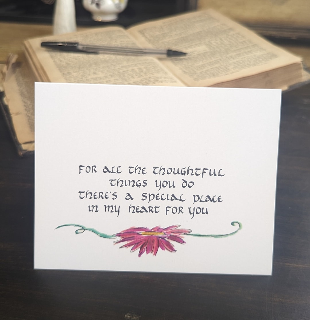 Christian Thank You Card, Thank You Notes, Thinking of You Card, Card ...