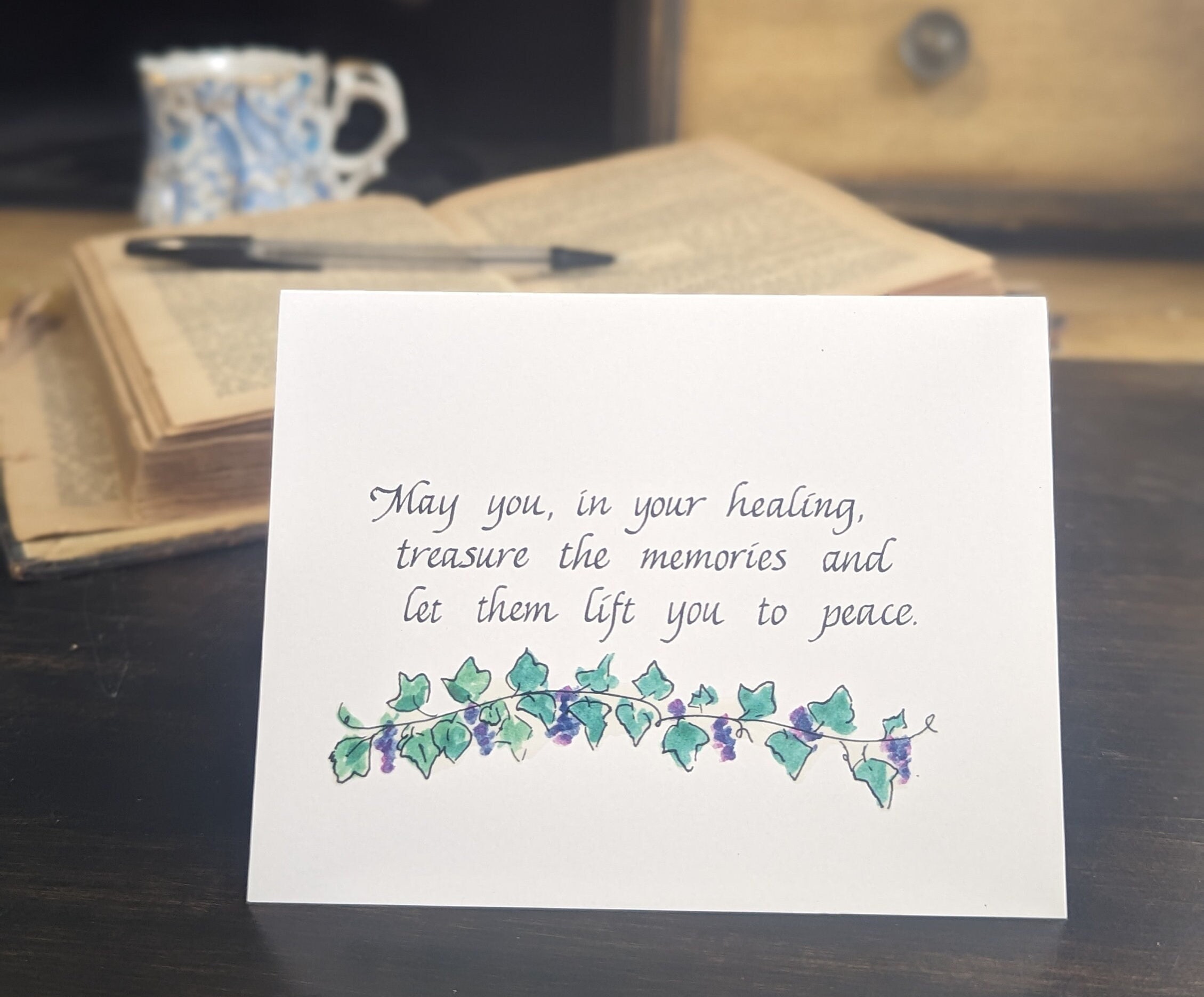 Christian Sympathy Card, Care Card, Care and Comfort, Comfort Card ...