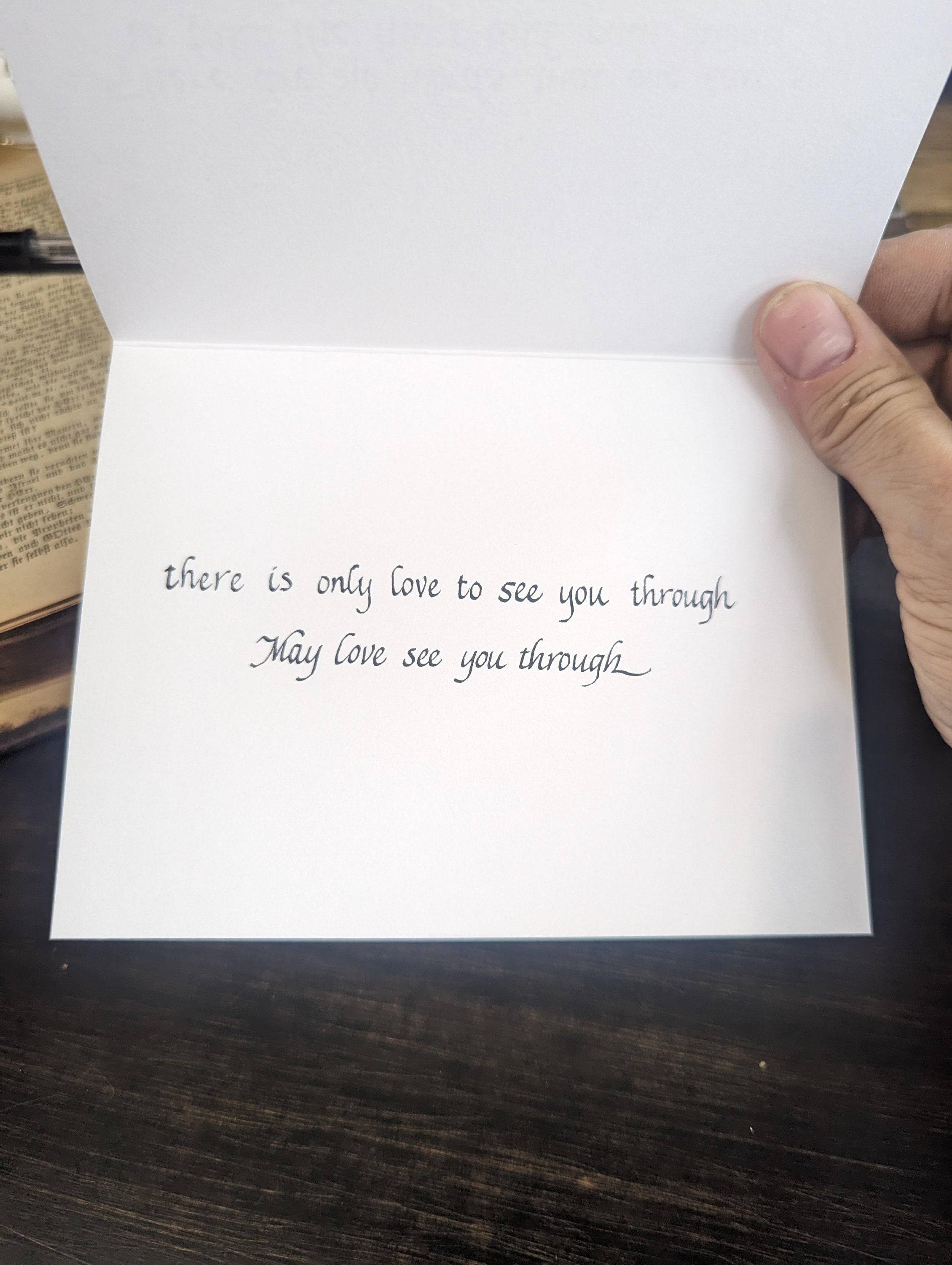 Christian Comfort Card, Care Cards, Loss of Loved One, Sympathy Card ...