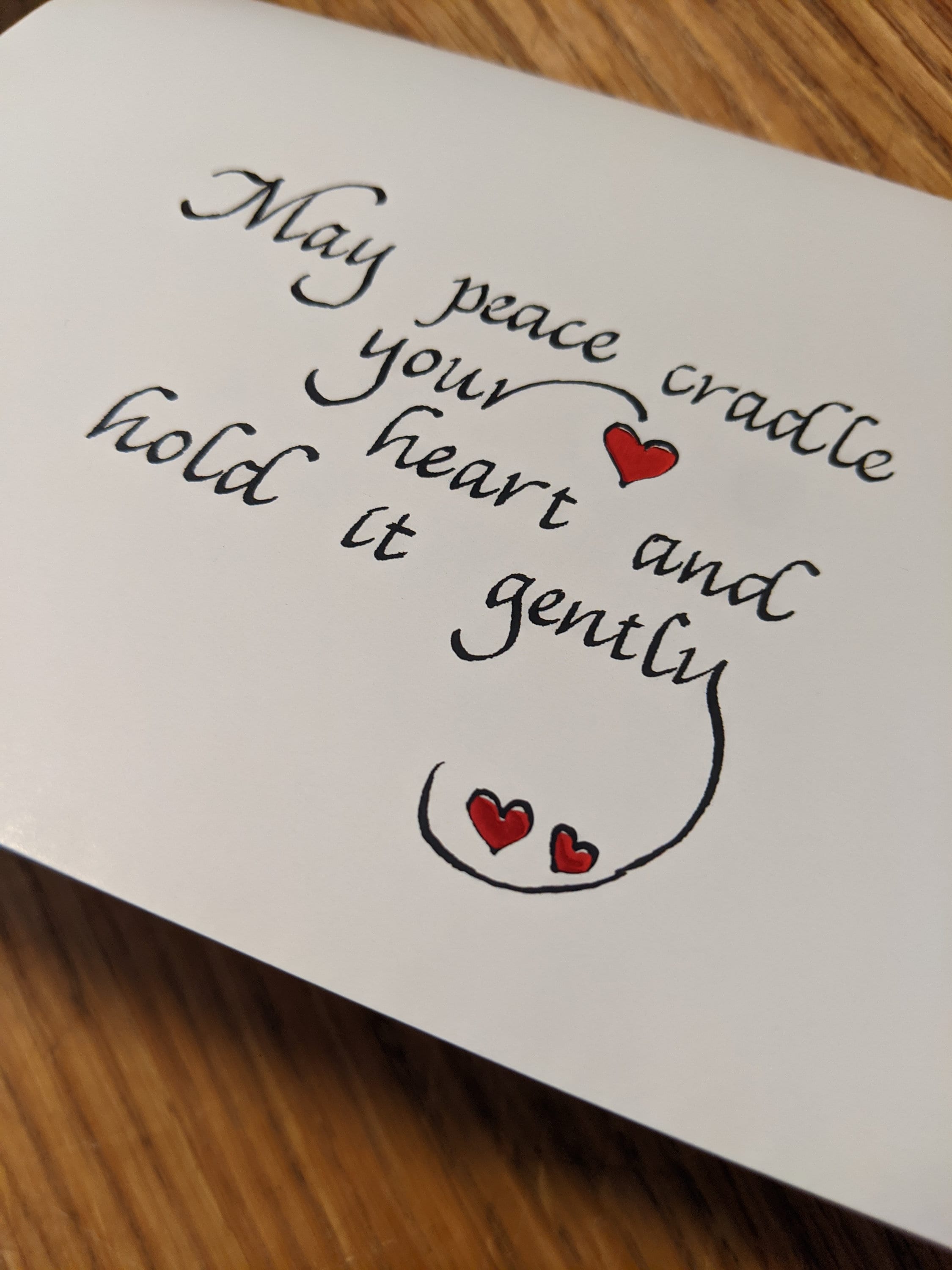 Christian Greeting Card, Encouragement Card, Comfort Card, Thinking of ...