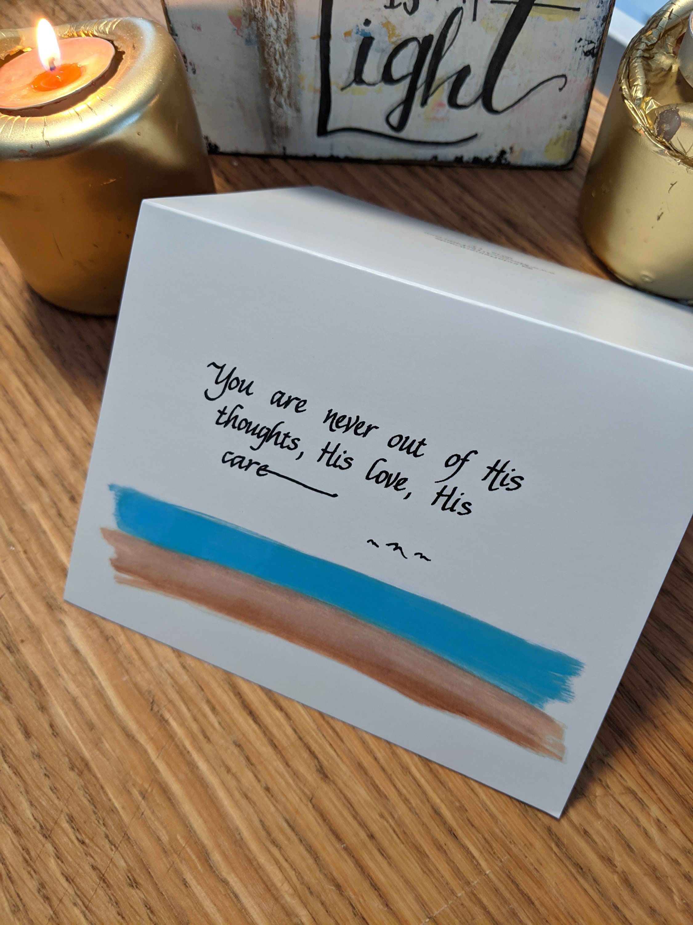 Christian Sympathy Card, Christian Recovery Card, Comfort Card, Bible ...