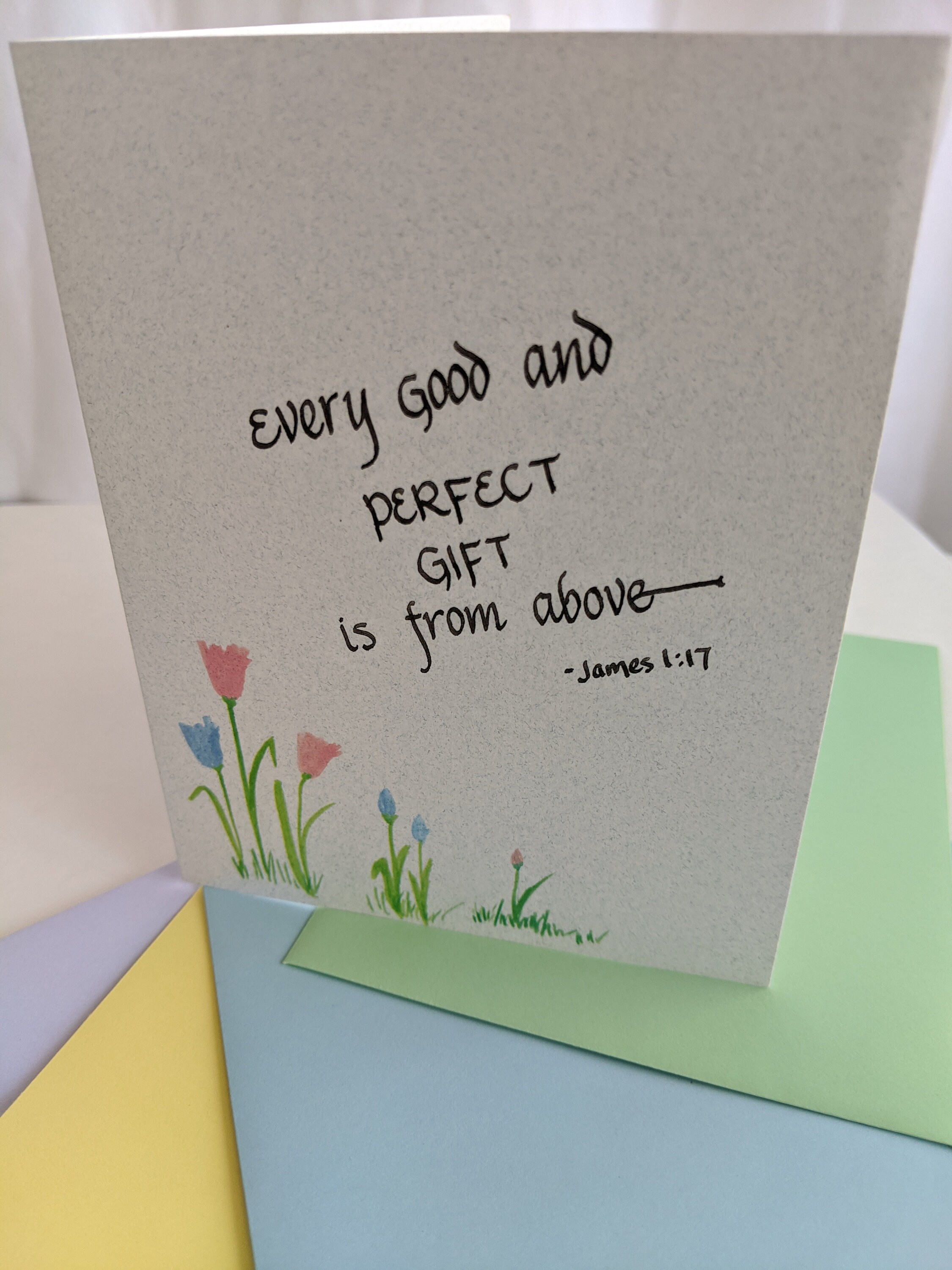 Christian Greeting Cards, New Baby Card, Baptism Card, Christening Card ...