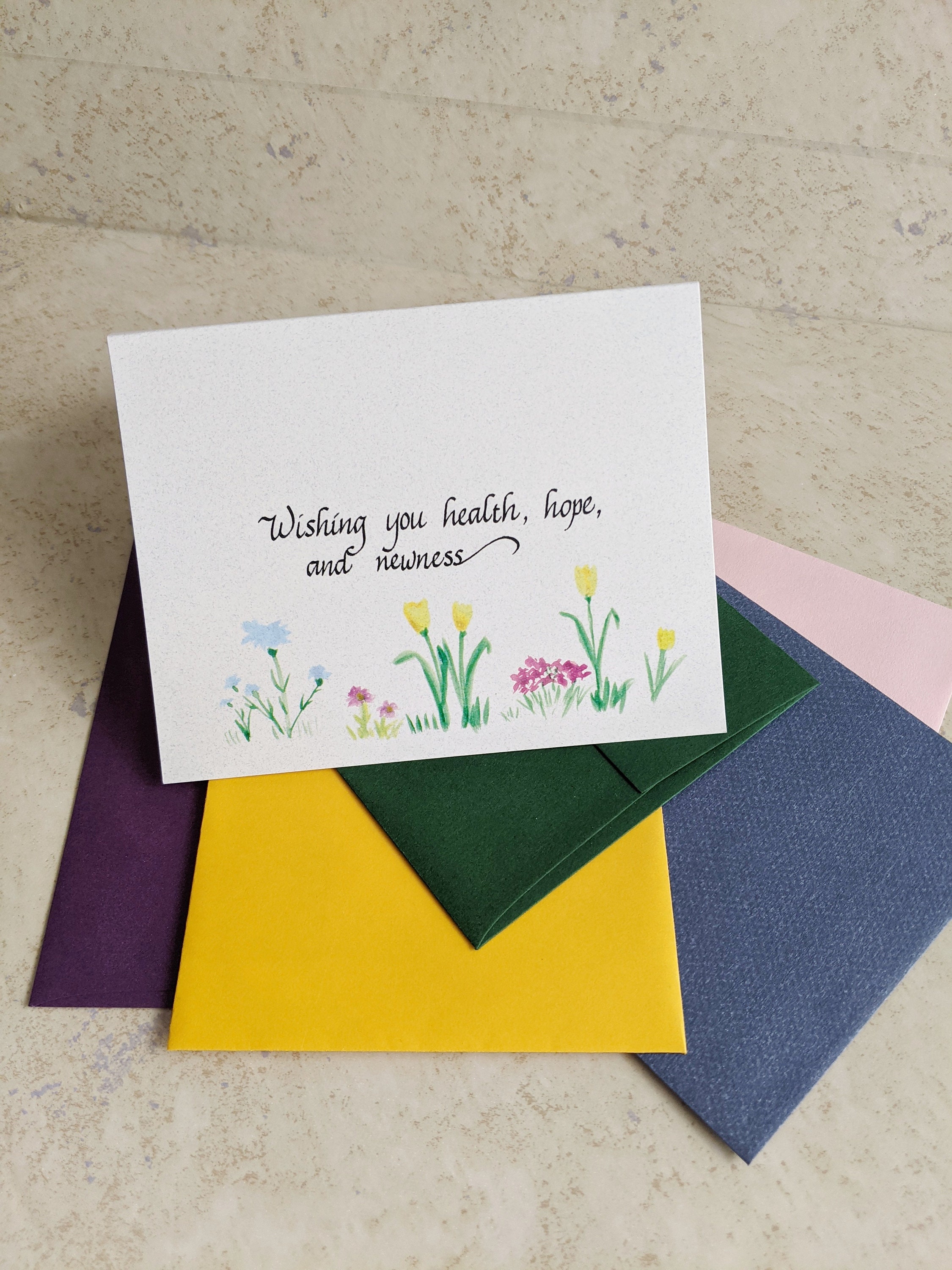 Get Well Card, Get Well Soon Card, Recovery Card, Thinking of You Card ...