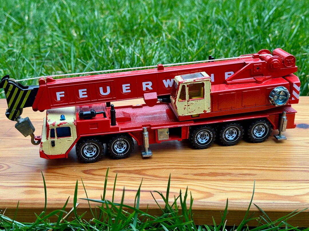 Vintage SIKU 4010 Faun Autokran–rare German Diecast Crane - Etsy