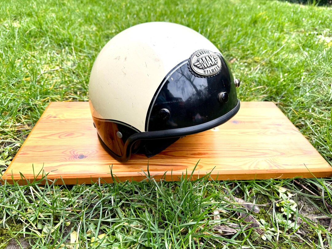 Vintage Classic Max Helmets Motorcycle Helmet Screamin Eagle - Etsy