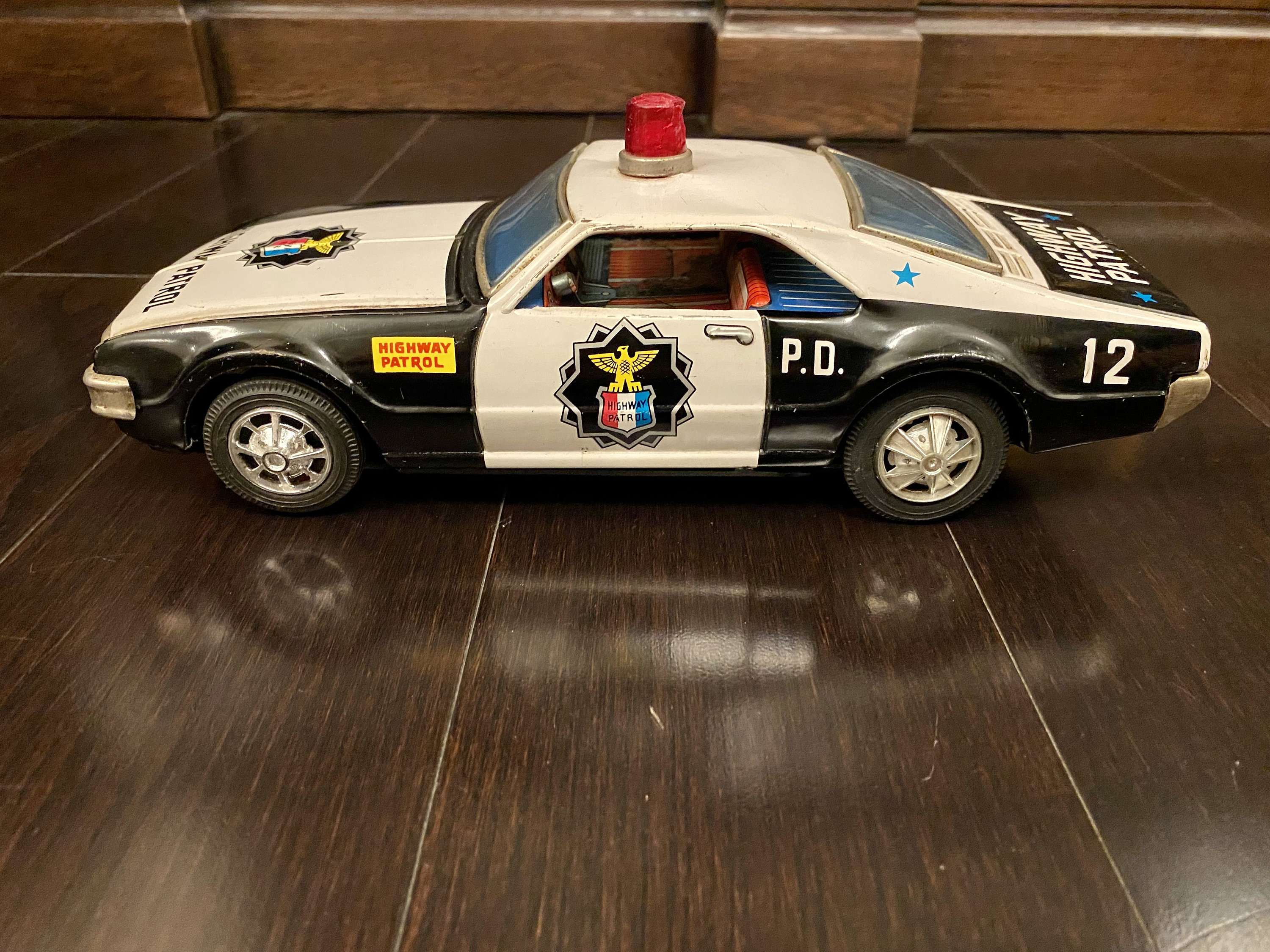 Vintage Taiyo Japan Toronado Oldsmobile Highway Patrol Tin Toy Car - Etsy
