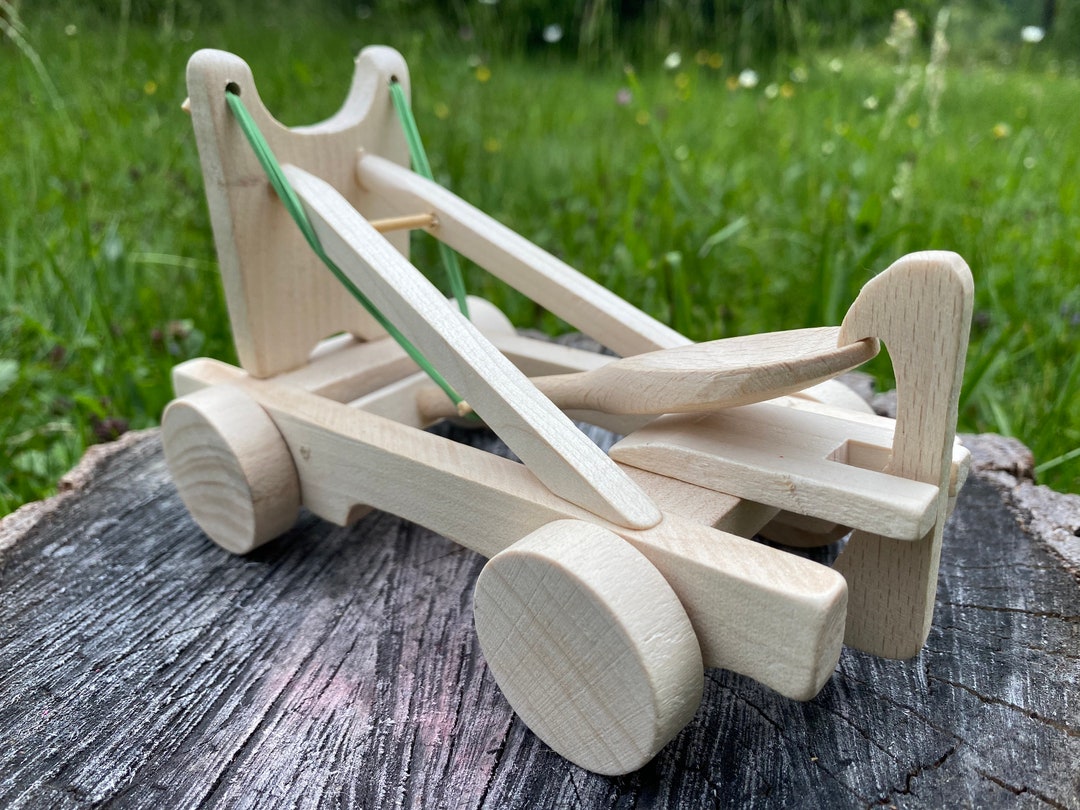 Wooden Catapult Torsion Catapult Wooden Trebuchet Mangonel - Etsy