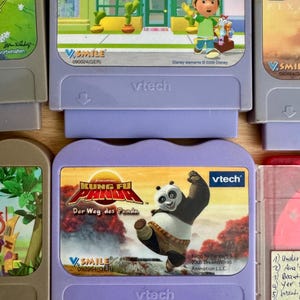 Vtech V.smile Game Lot – 8 Original Cartridges Disney Pixar Learning ...