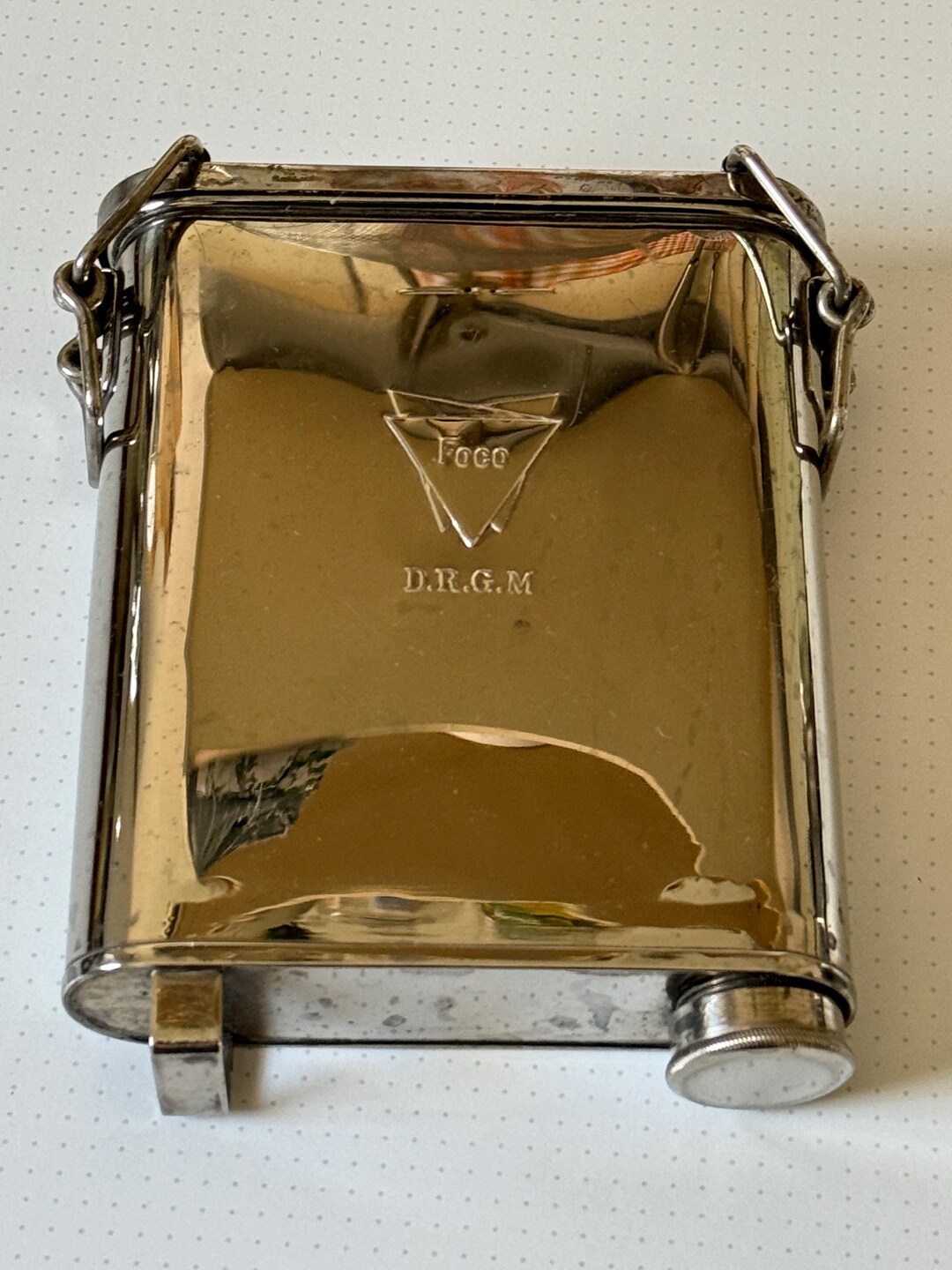 Vintage Stainless Steel Photo Development Tank DRGM Germany With ...