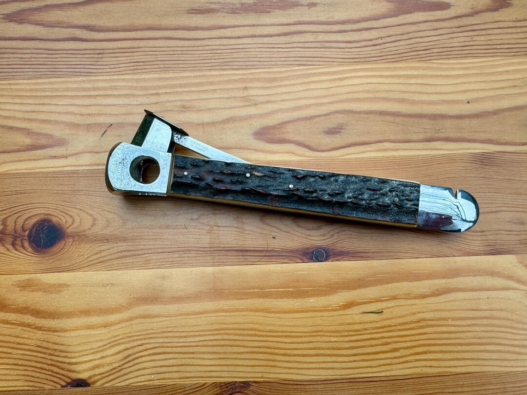Vintage Solingen Donatus Deer Horn Cigar Cutter Сigar Guillotine - Etsy