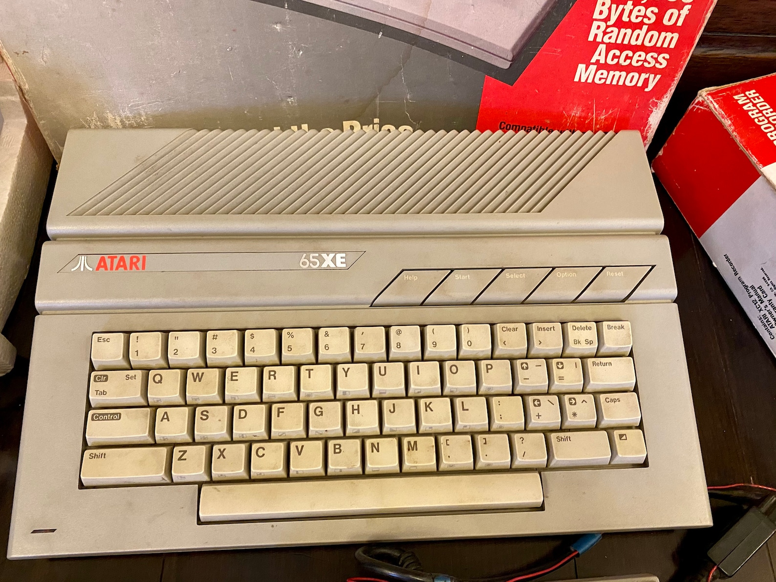 Vintage ATARI 65XE Home Computer Atari XC12 Boxed & | Etsy