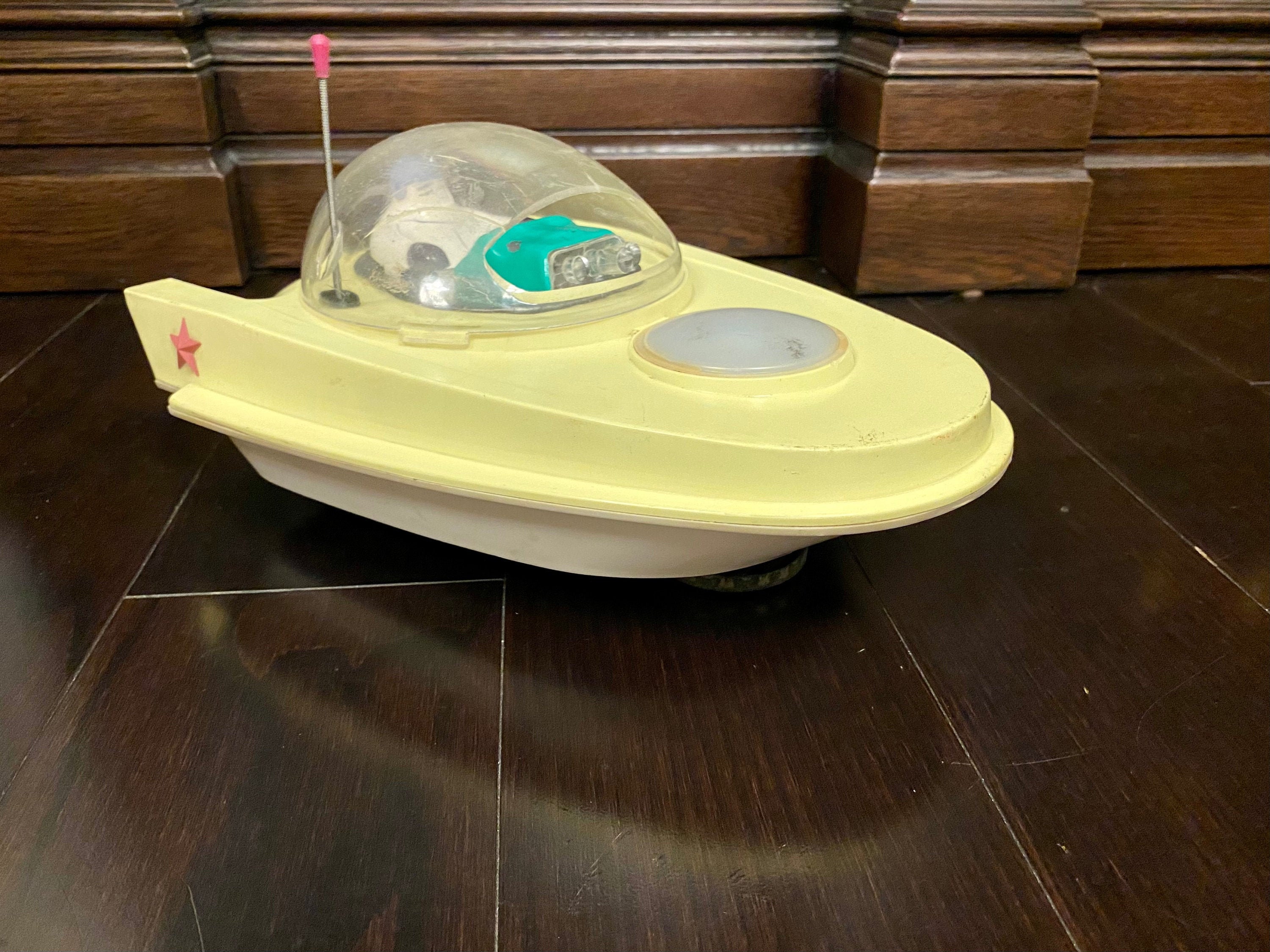 Yellow Planet Rover Vintage USSR Toy Moon Rover Space Rover Lunokhod ...