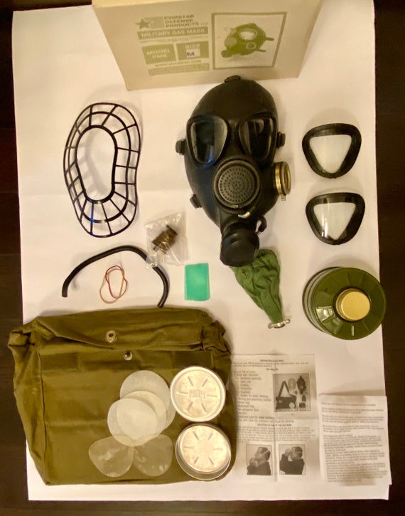 Gas Mask PMK USSR Made for Export to US New in Box 1987 Soviet | Etsy