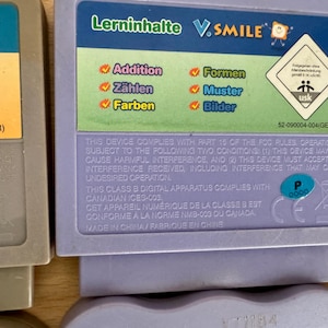 Vtech V.smile Game Lot – 8 Original Cartridges Disney Pixar Learning ...