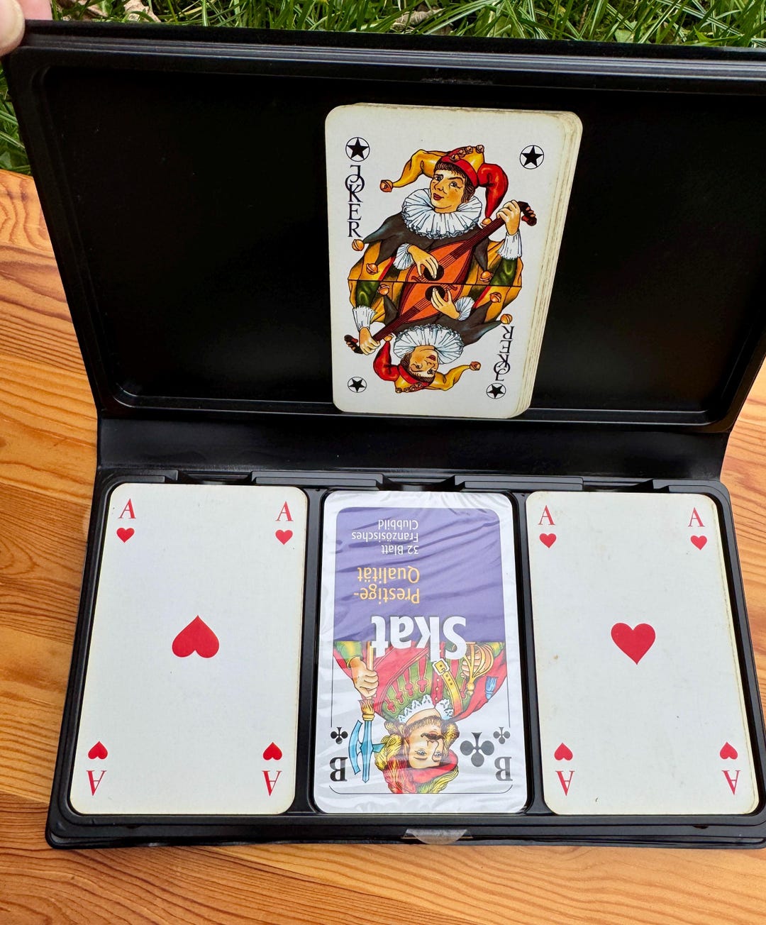 Vintage Romme Canasta Bridge German Playing Cards in Box - Etsy