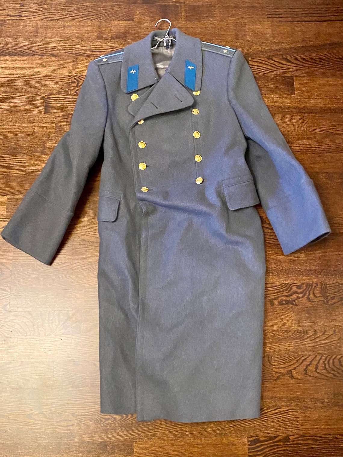 Military Soviet Officers Overcoat Vintage Military Etsy