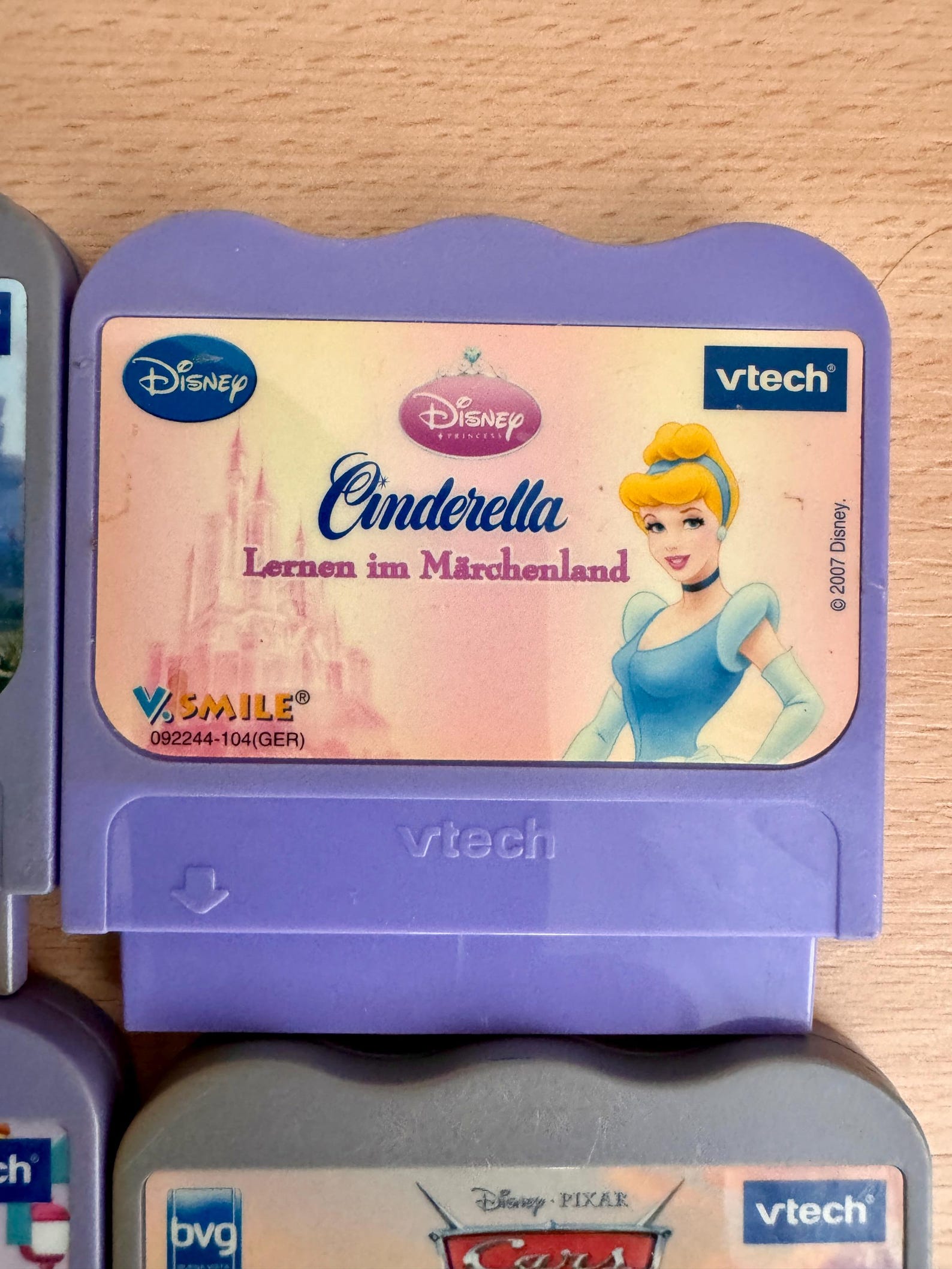 Vtech V.smile Game Lot – 8 Original Cartridges Disney Pixar Learning ...