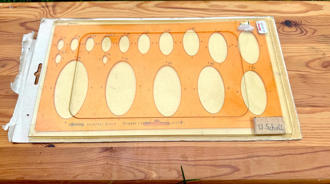 Vintage ROTRING Drawing Stencils Technical Drawing Stencil Rotring ...