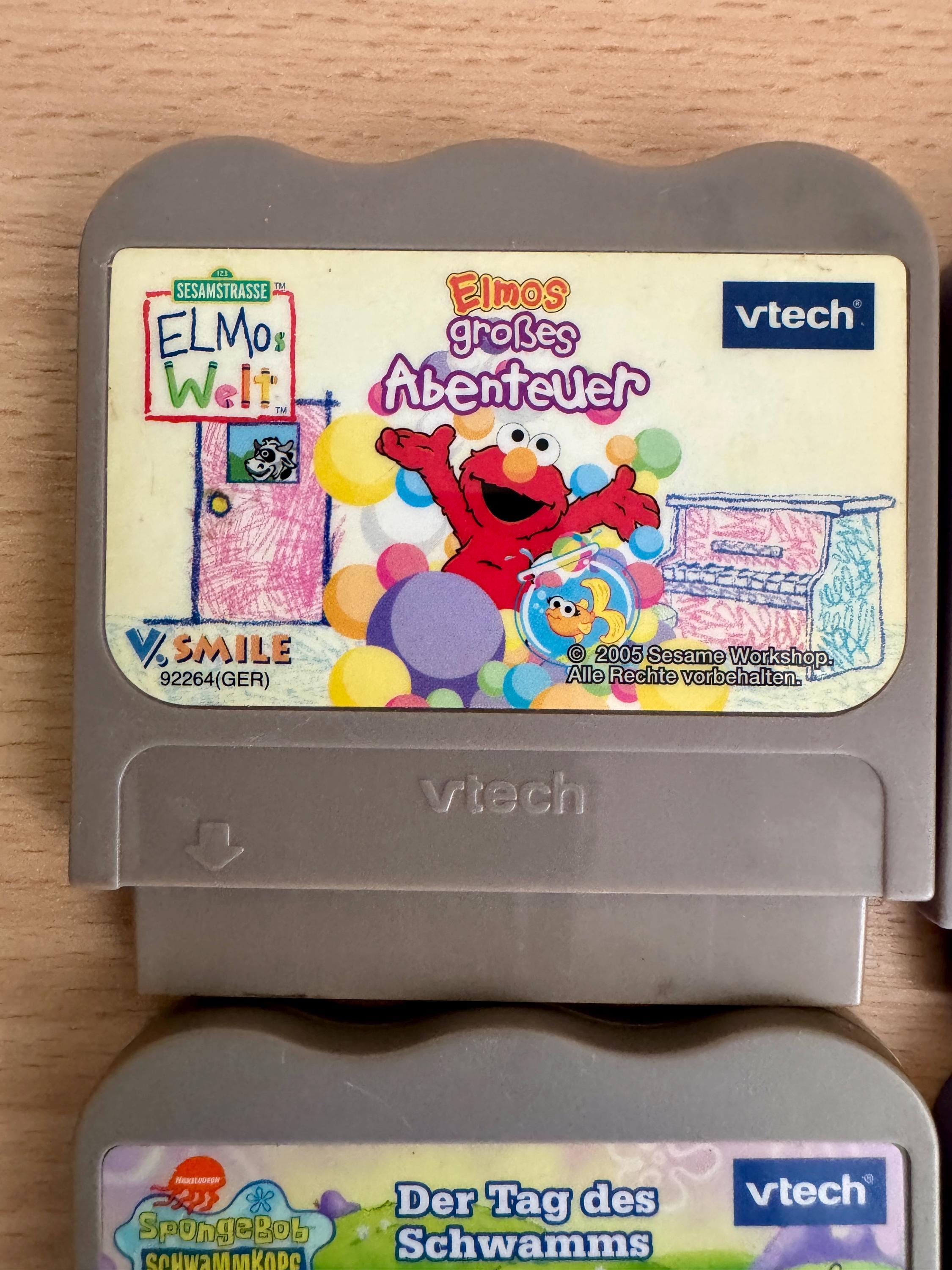 Vtech V.smile Game Lot – 8 Original Cartridges Disney Pixar Learning ...
