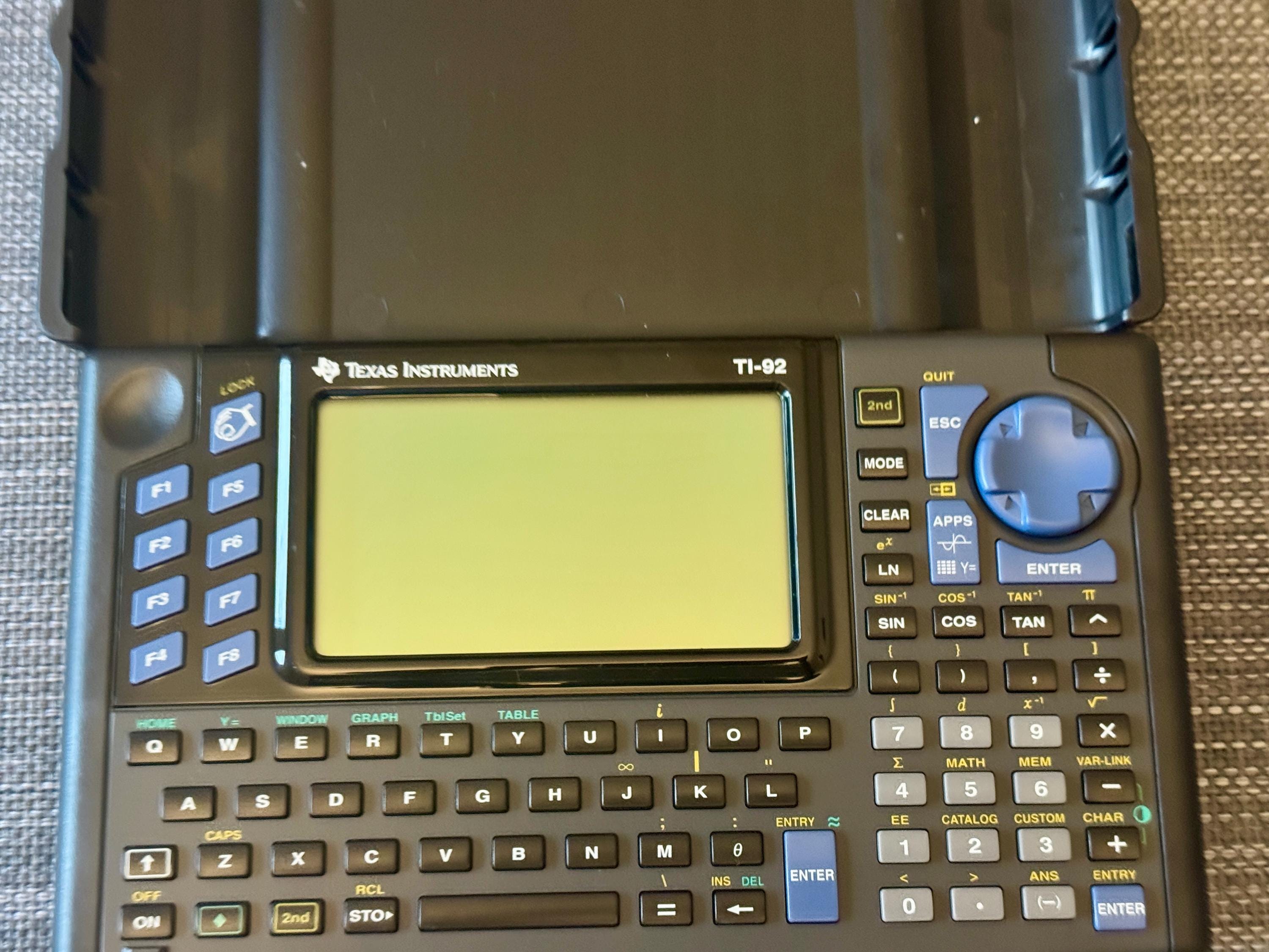 Vintage Texas Instruments TI-92 Graphing Calculator - Fully Functional ...