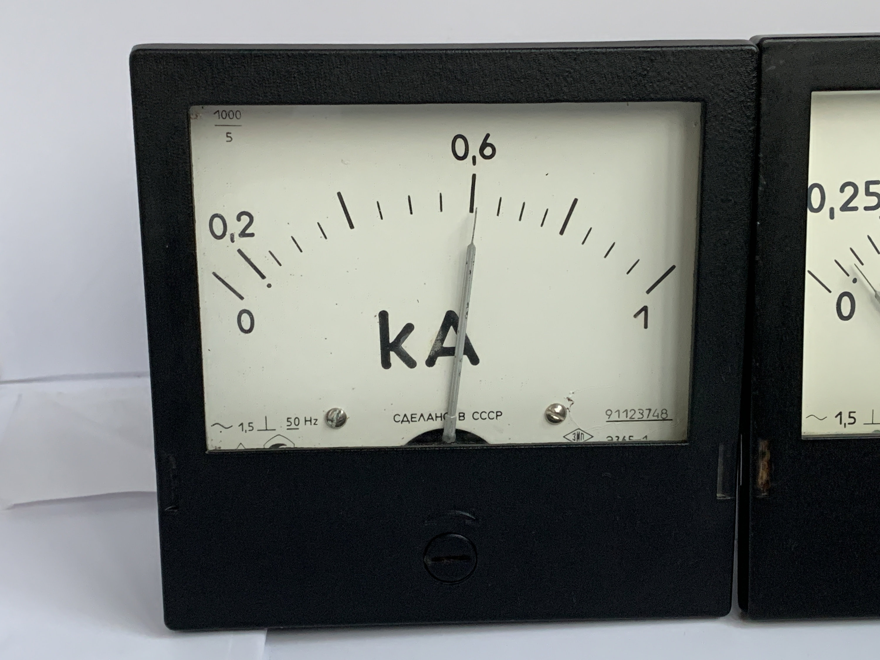 Vintage Ammeter Soviet Voltmeter Industrial Design Bakelite - Etsy