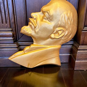 Lenin Bas-relief Vintage Figurine Party Leader Soviet - Etsy
