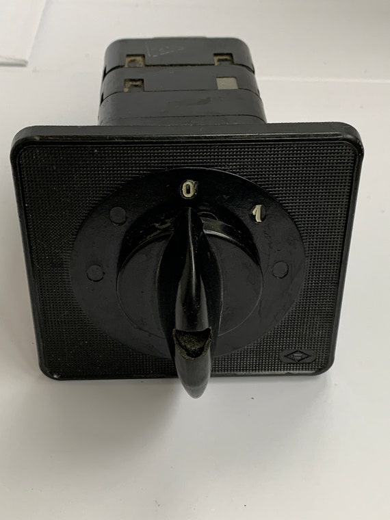 Vintage Power Switch USSR Soviet Electrical Supply Start Stop - Etsy