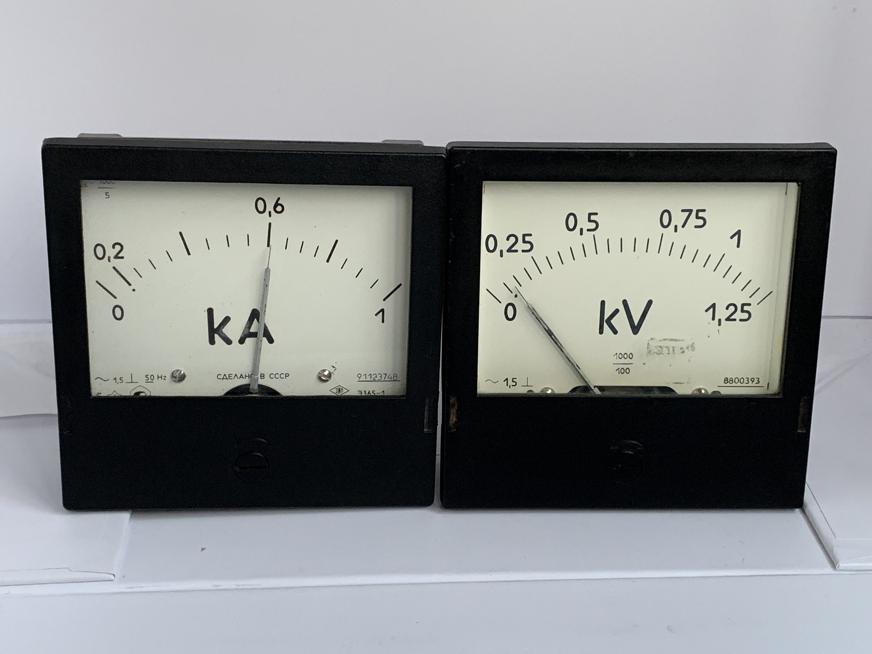 Vintage Ammeter Soviet Voltmeter Industrial Design Bakelite - Etsy