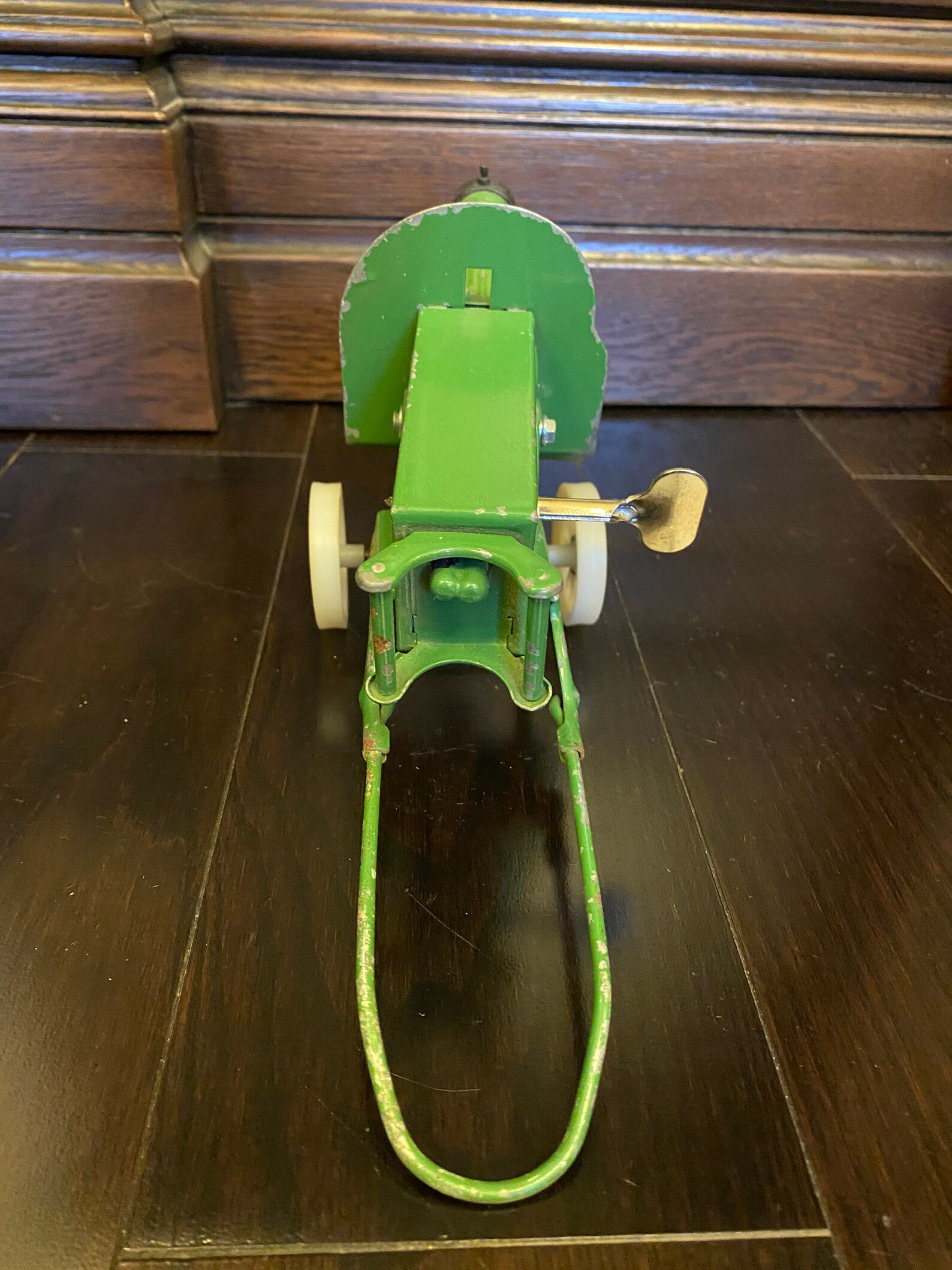 Vintage Machine Gun Maxim Military Tin Toy Windup Automatic Weapon ...