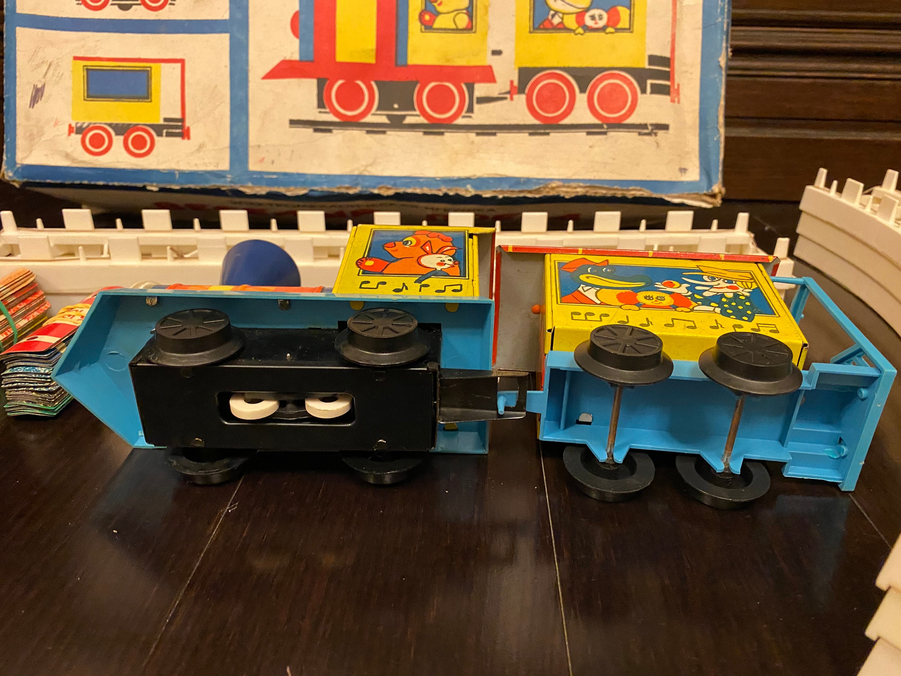 Vintage Tin Train Express Funny Train Electromechanical Tin | Etsy