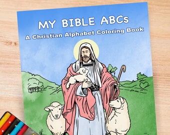 Christian Abcs Coloring - Etsy