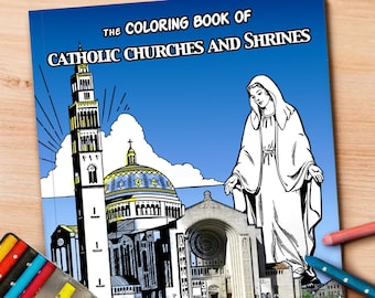 Shrine Coloring Book - Etsy