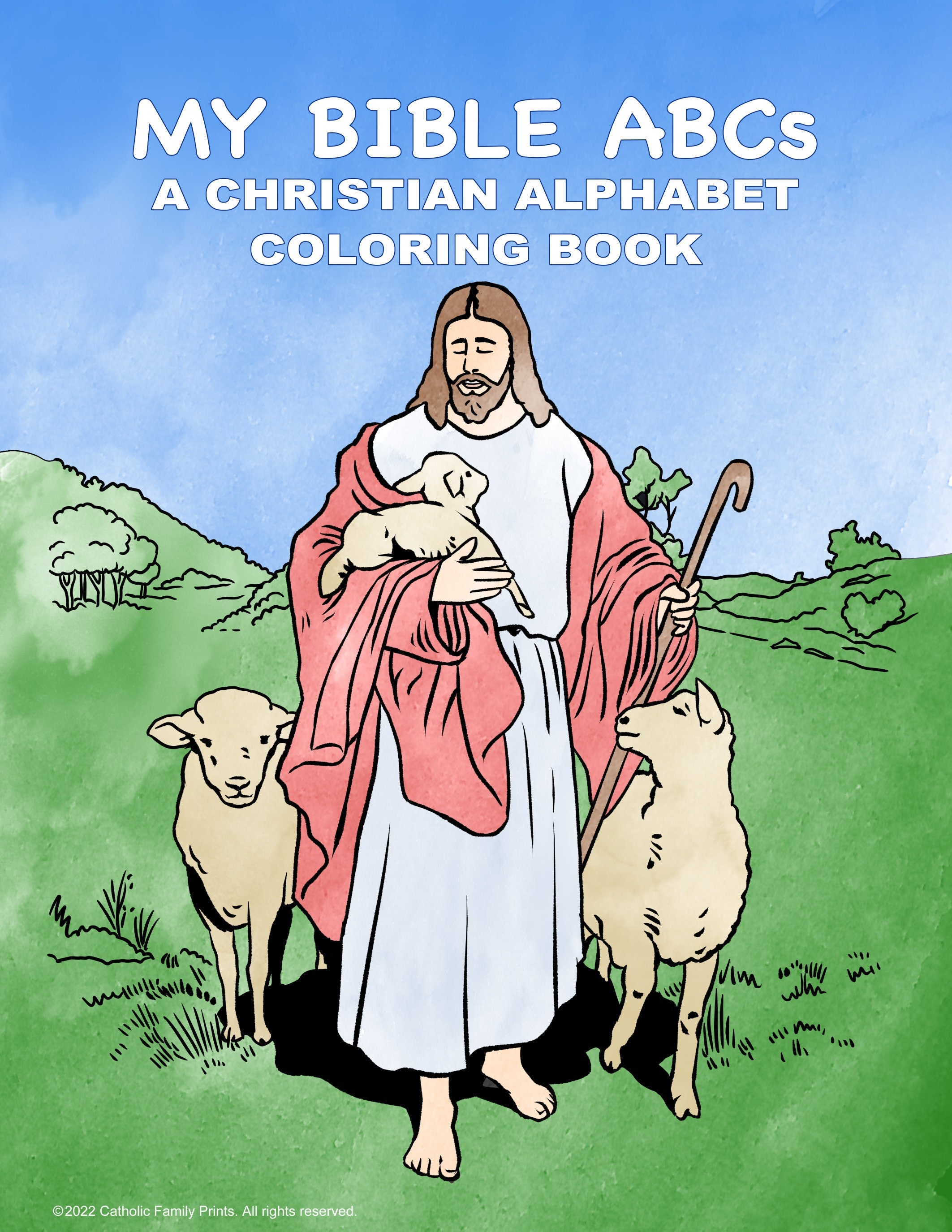 Abcs Of Christianity Coloring Pages