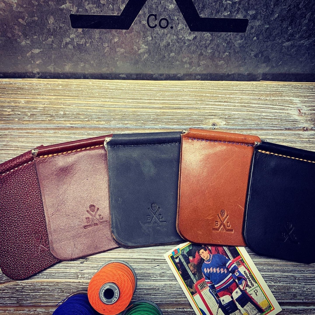 Clapper Leather Money Clip, Men’s Gift, Groomsman Gift, Wallet, Leather ...