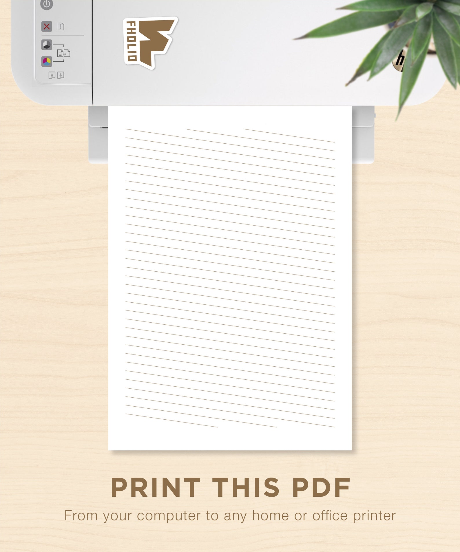 LEFT-HANDED Printable Paper, Slant-ruled Paper, Lefty Printable, Lefty ...
