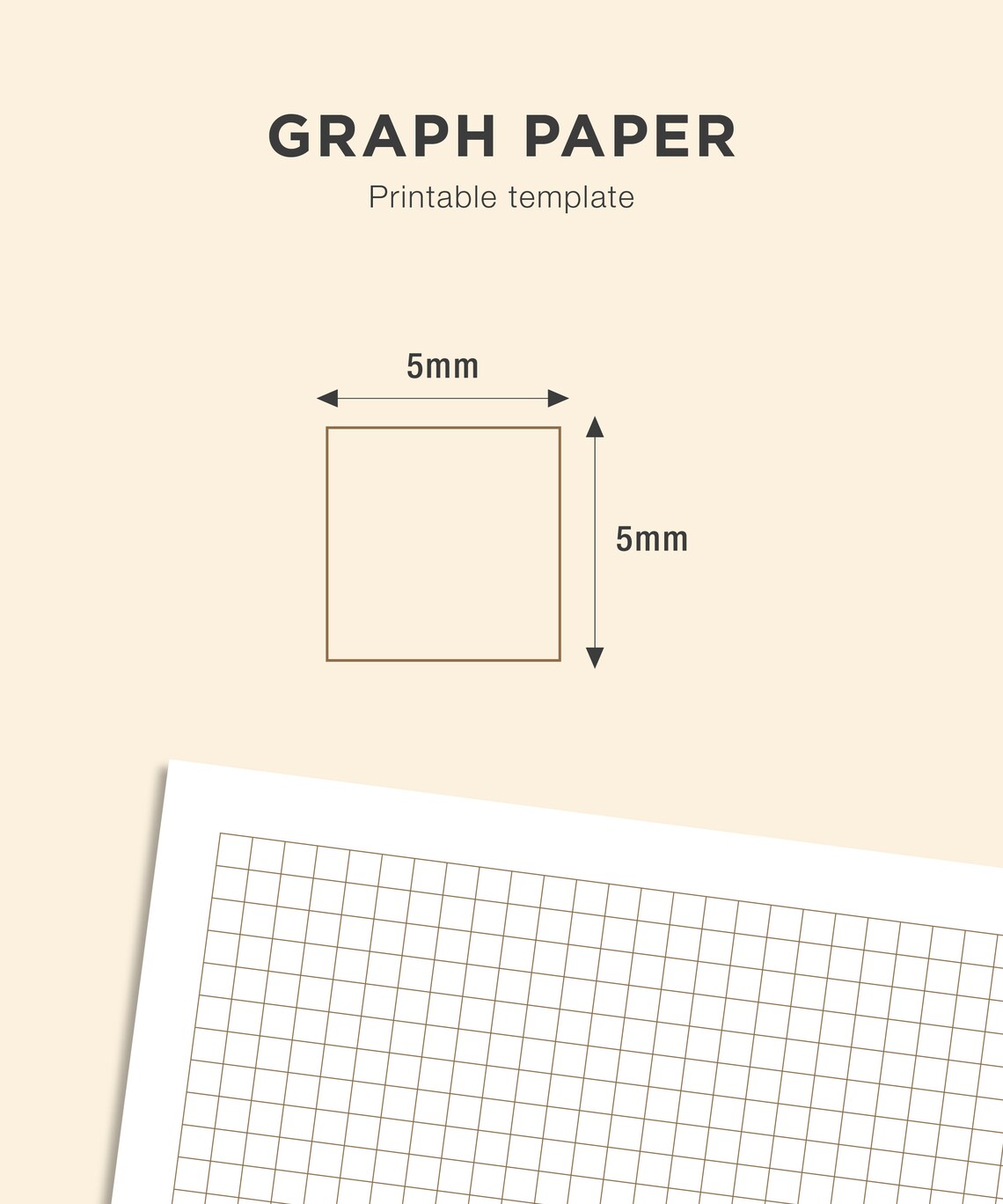 BULLET JOURNAL Graph Paper, Printable Graph Paper Numbered Pages ...